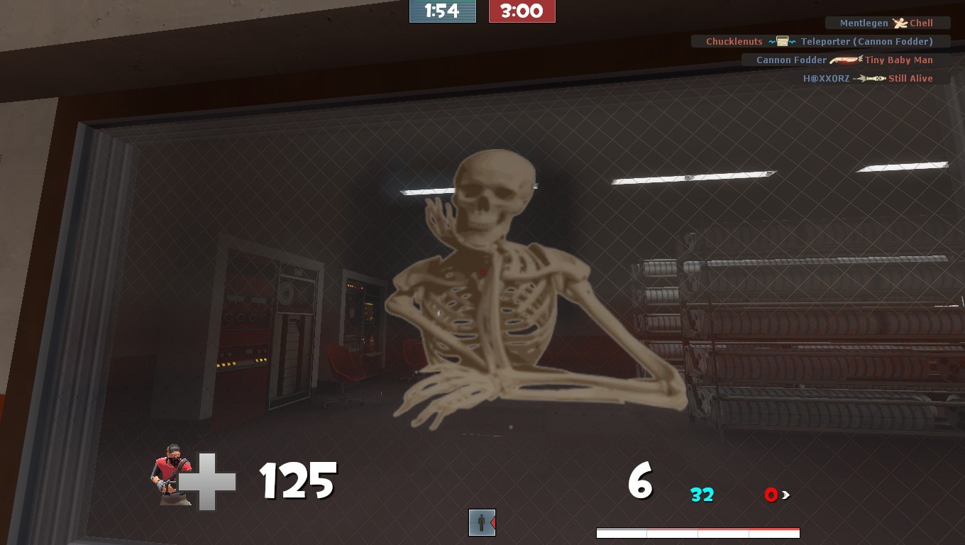 Engaging Skeleton [Team Fortress 2] [Sprays]