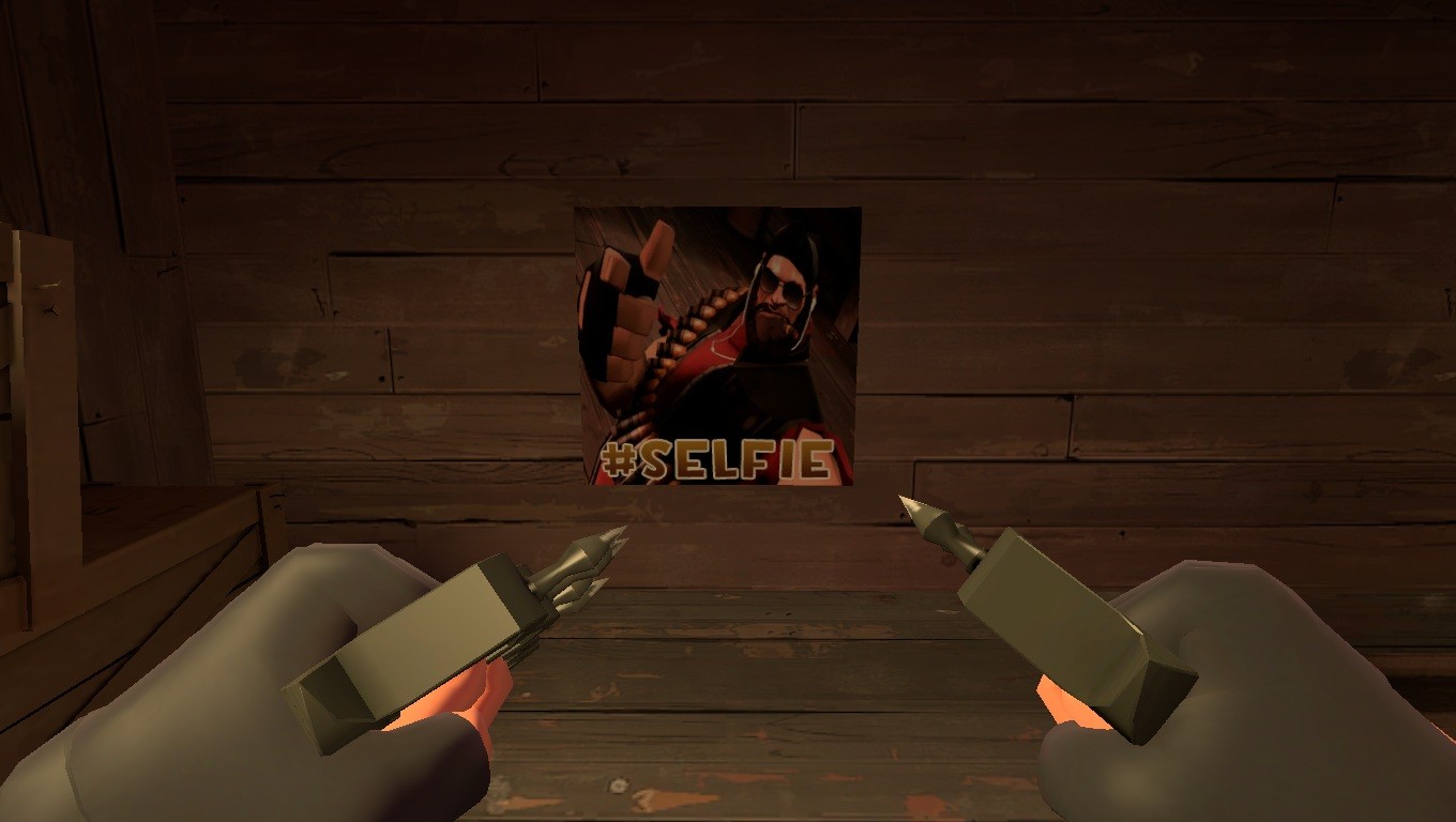 Heavy's #SELFIE Spray for Team Fortress 2 | TF2 Sprays