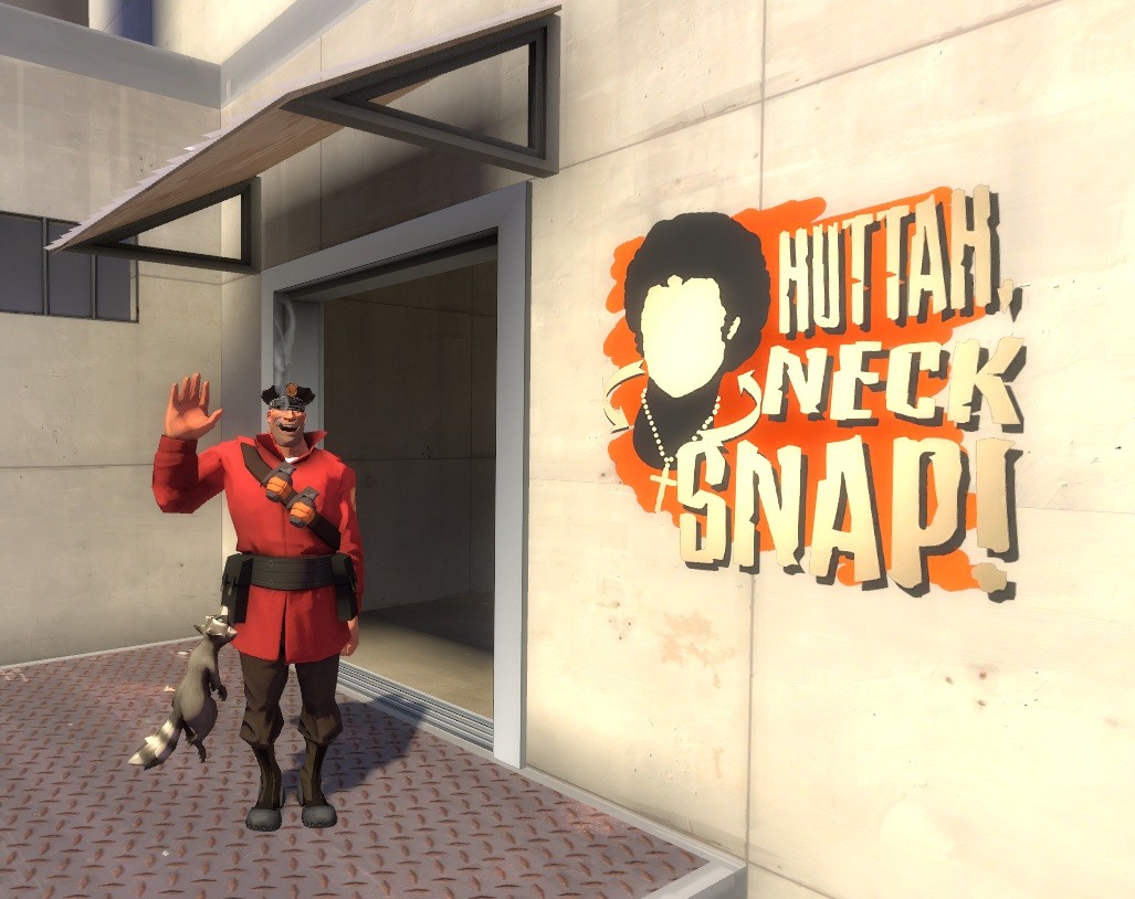 Huttah, Neck Snap! [Team Fortress 2] [Sprays]