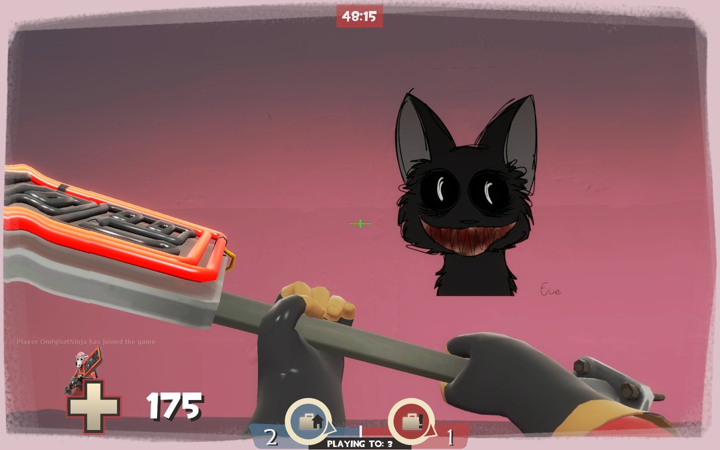 (Ugly Preview) Scary and cute feline fading spray! Spray for Team ...