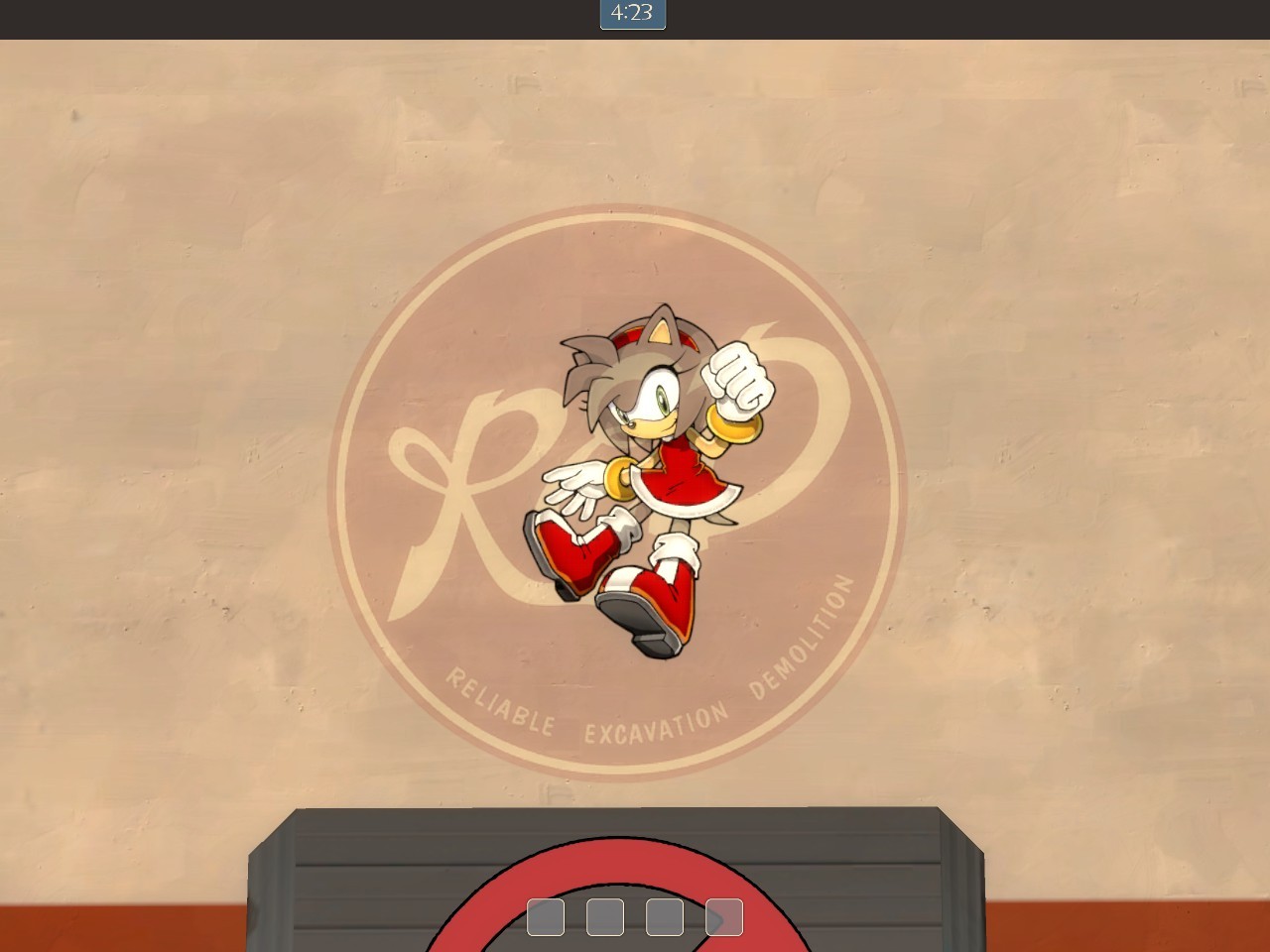 Sonic Transparent Spraypack Spray for Team Fortress 2 | TF2 Sprays