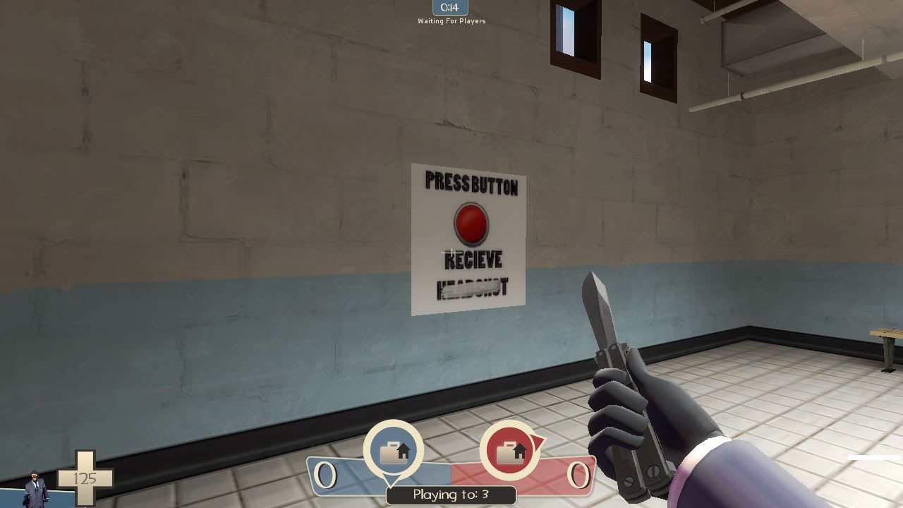 Press Button To Recieve Headshot Spray for Team Fortress 2 | TF2 Sprays