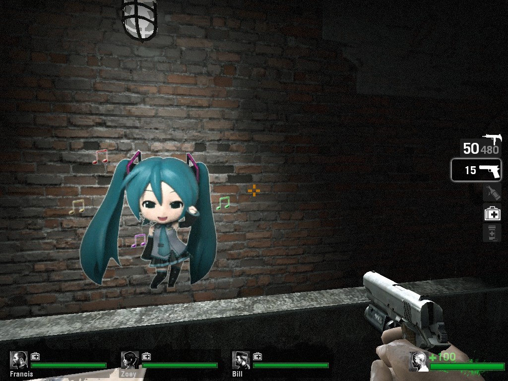 "Miku Hatsune Chibi" Spray for Source Engine | Source Sprays