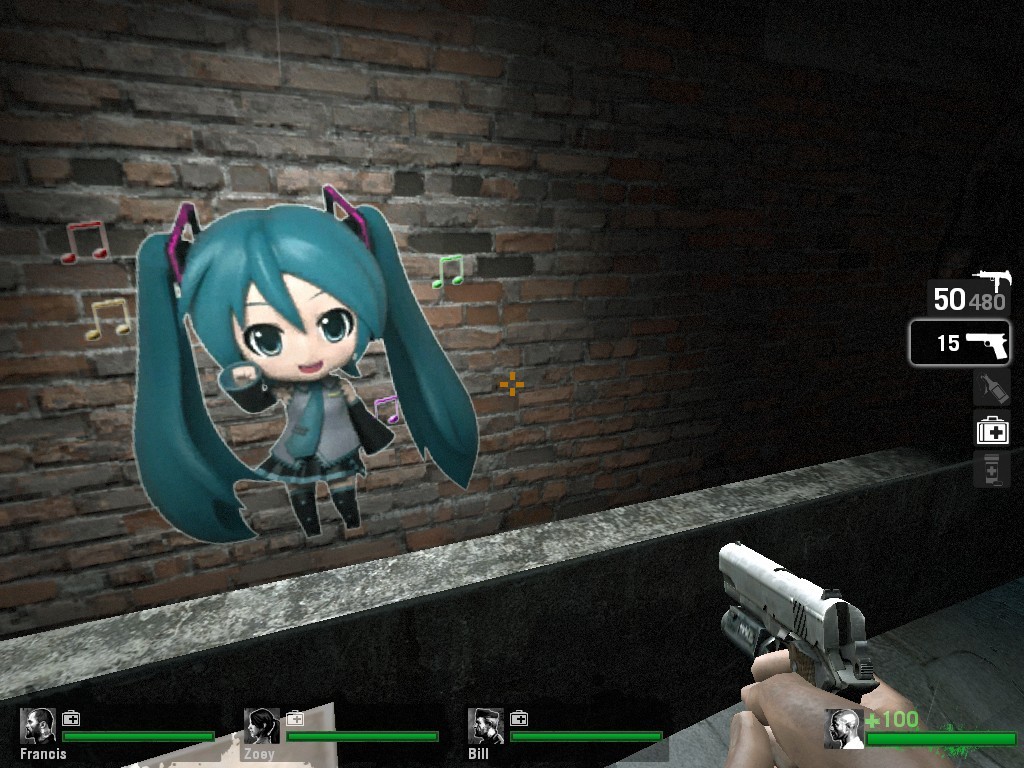 "Miku Hatsune Chibi" Spray for Source Engine | Source Sprays