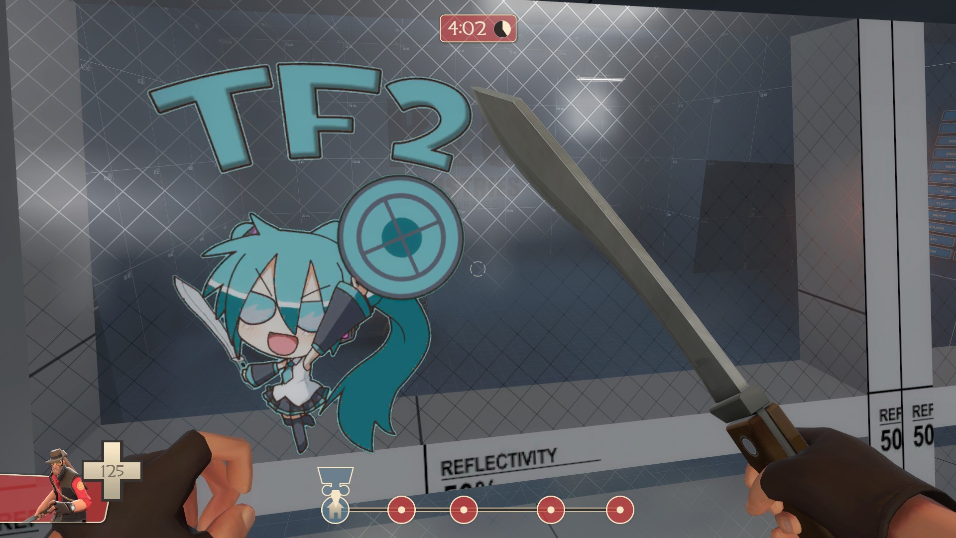 Miku Demo/Spy/Sniper Spray for Team Fortress 2 | TF2 Sprays