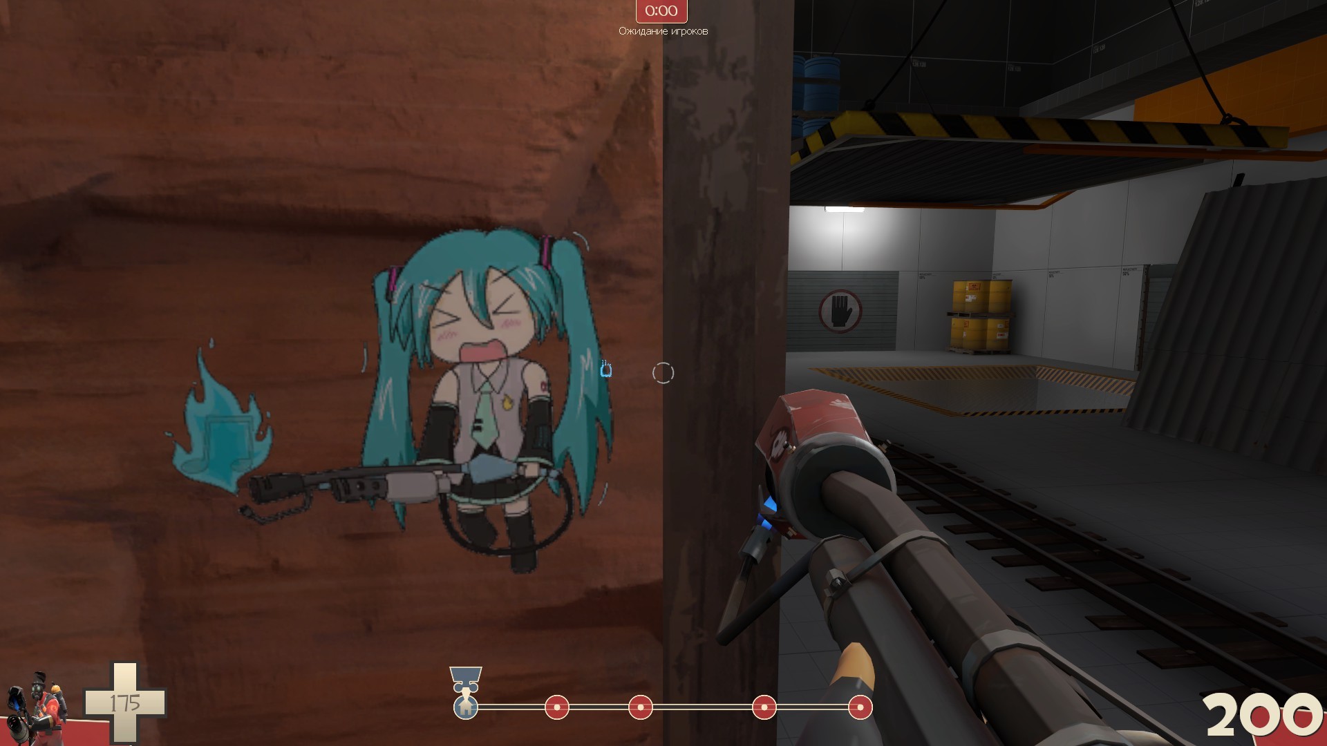 Miku Pyro (animated) Spray for Team Fortress 2 | TF2 Sprays