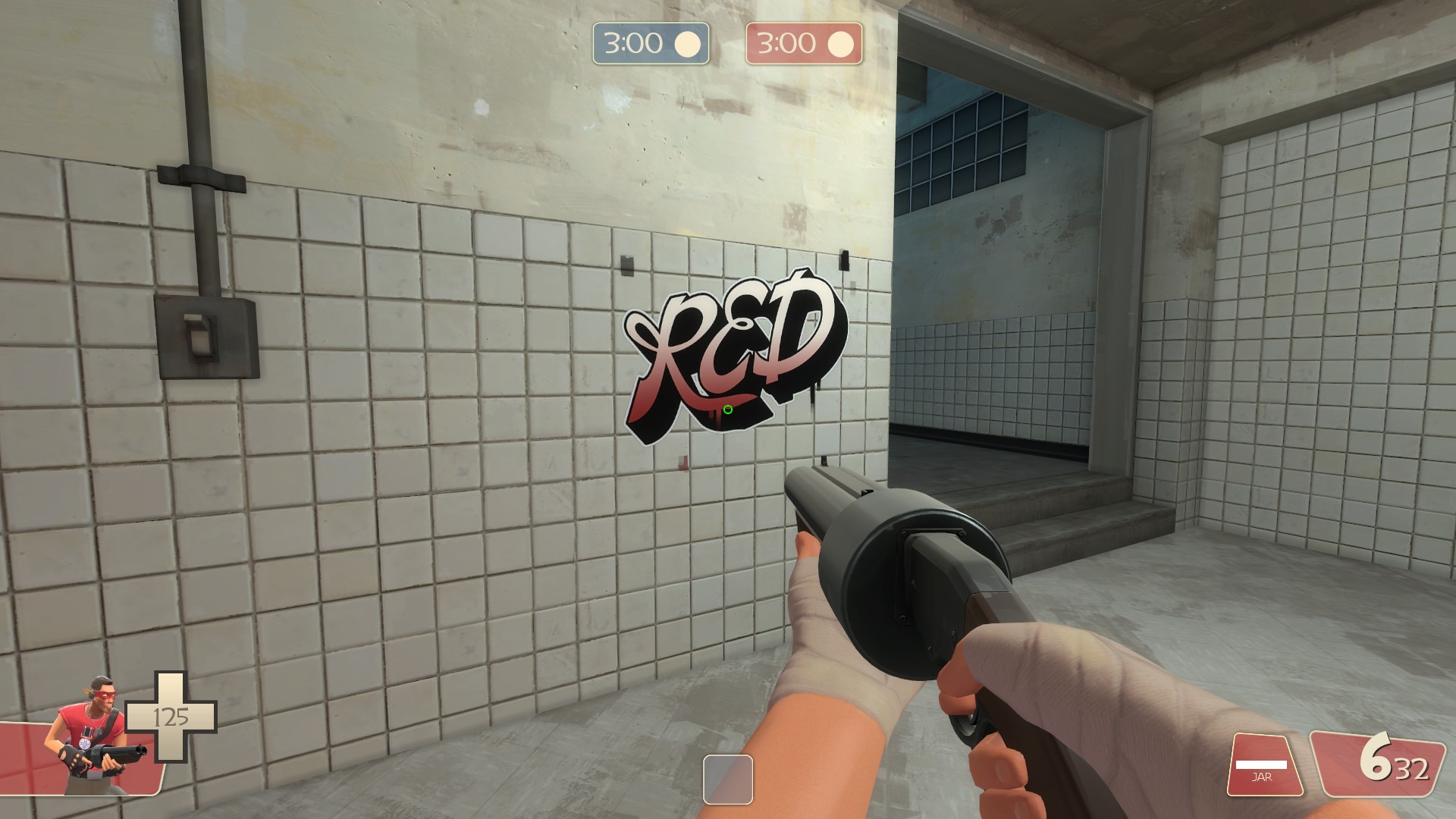 RED Graffiti Spray for Team Fortress 2 | TF2 Sprays