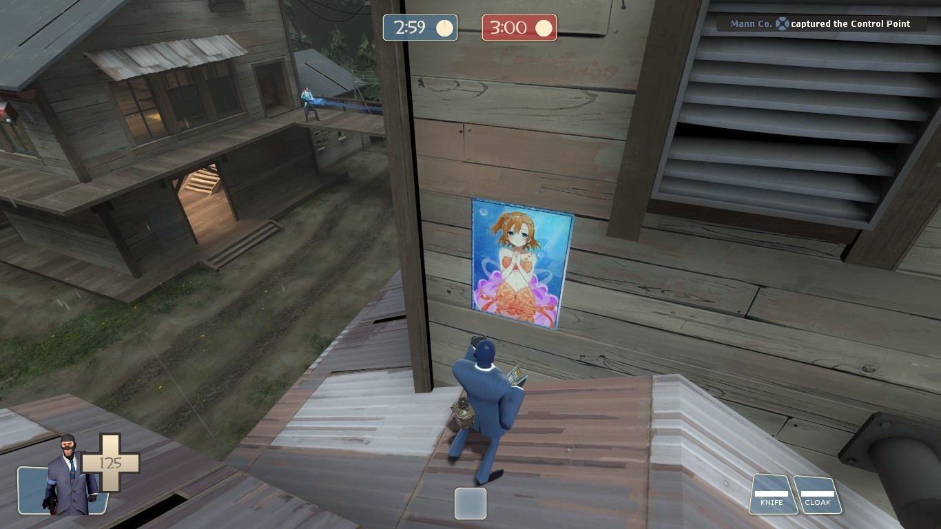 Mermaid Kousaka Honoka Spray for Team Fortress 2 | TF2 Sprays