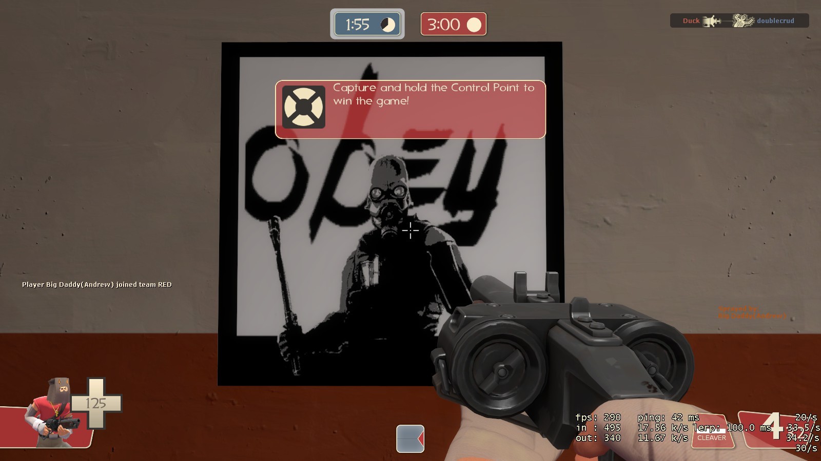 Metrocop OBEY Spray for Team Fortress 2 | TF2 Sprays
