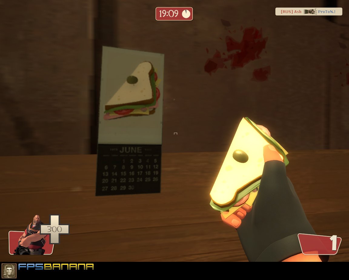 Sandvich Calendar Spray for Team Fortress 2 | TF2 Sprays