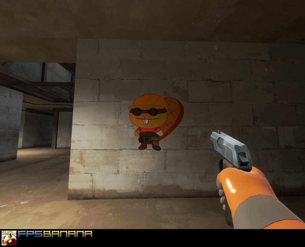 The Happy Engineer Spray for Team Fortress 2 | TF2 Sprays