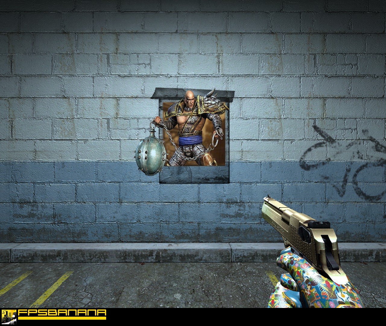 Dian Wei from DW6. Is Here. Spray for GameBanana | GB Sprays