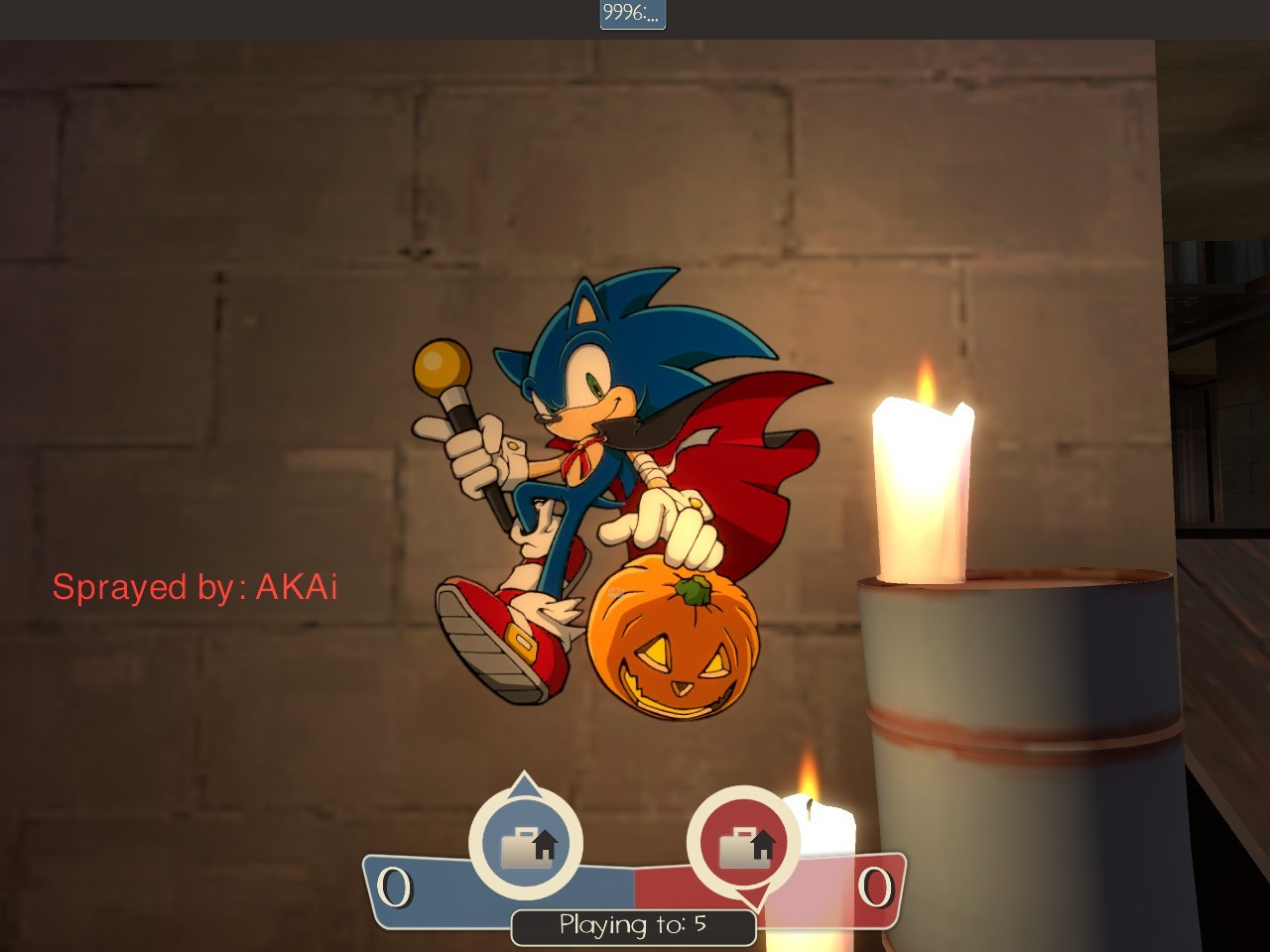 Sonic Halloween Spraypack Spray for Team Fortress 2 | TF2 Sprays