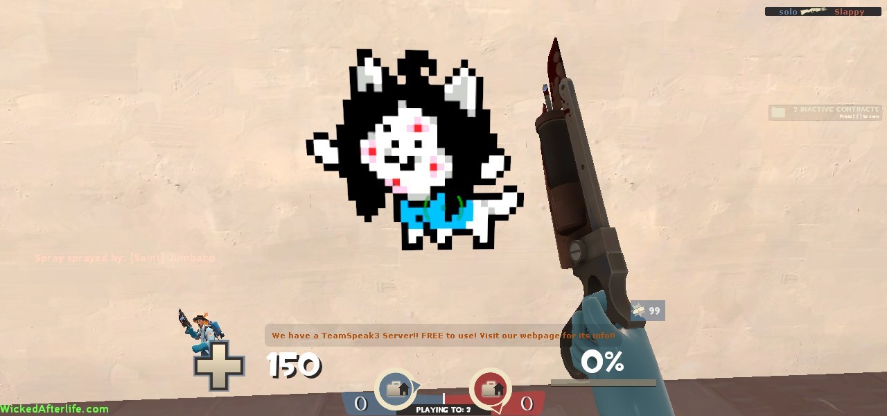 [Fading] Temmie Hives Spray for Team Fortress 2 | TF2 Sprays