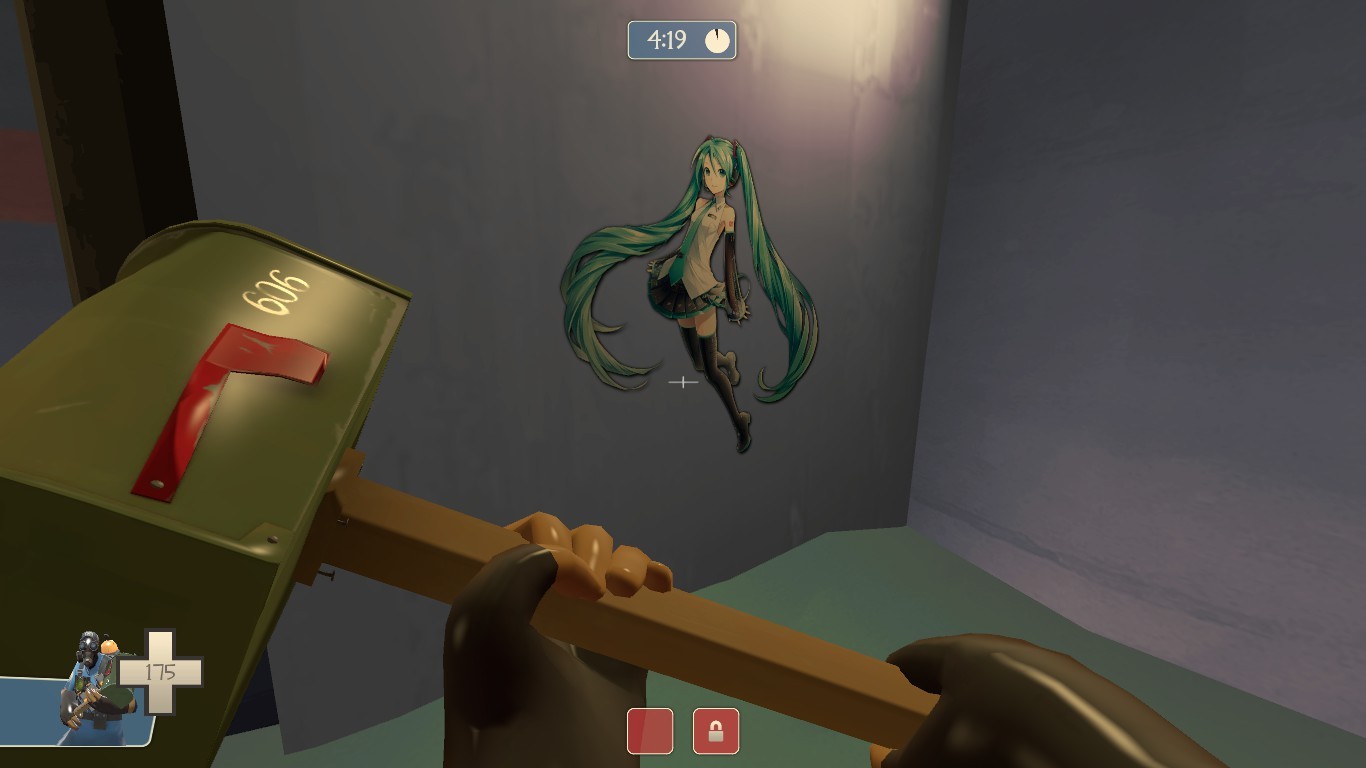 Miku Hatsune V3 - 2 versions by iXima Spray for Team Fortress 2 | TF2 ...