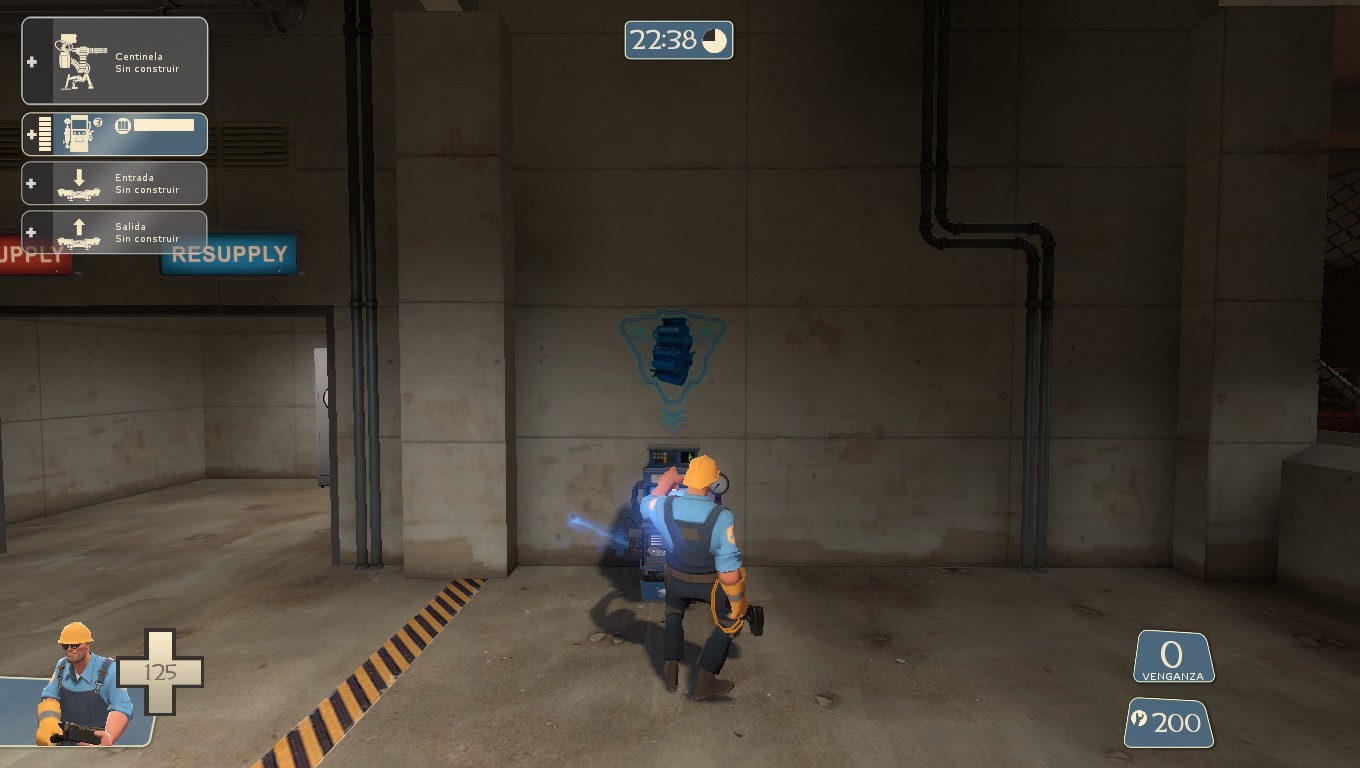 Dispenser !Here! Spray for Team Fortress 2 | TF2 Sprays
