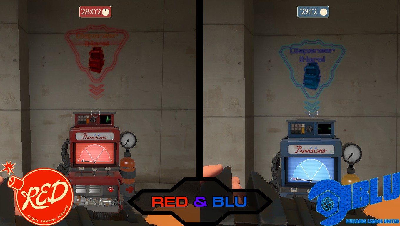 Dispenser !Here! Spray for Team Fortress 2 | TF2 Sprays