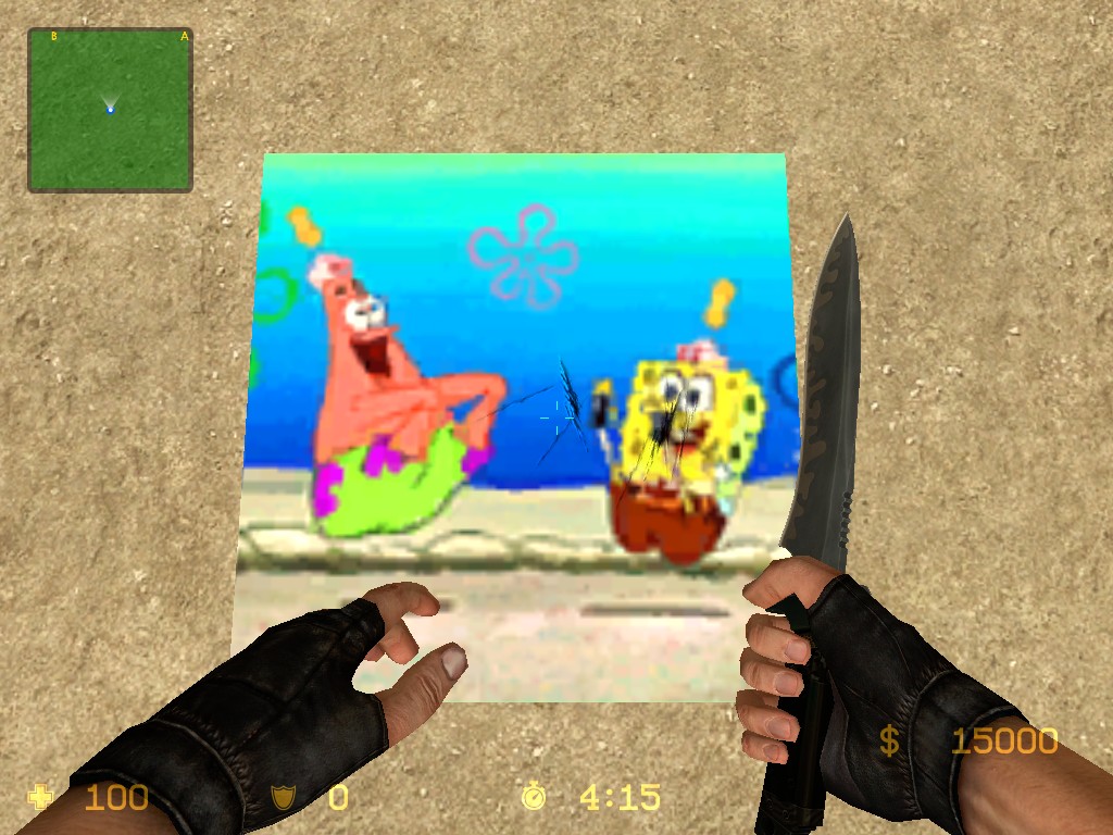 5 SpongeBob Animated Sprays [Counter-Strike: Source] [Sprays]