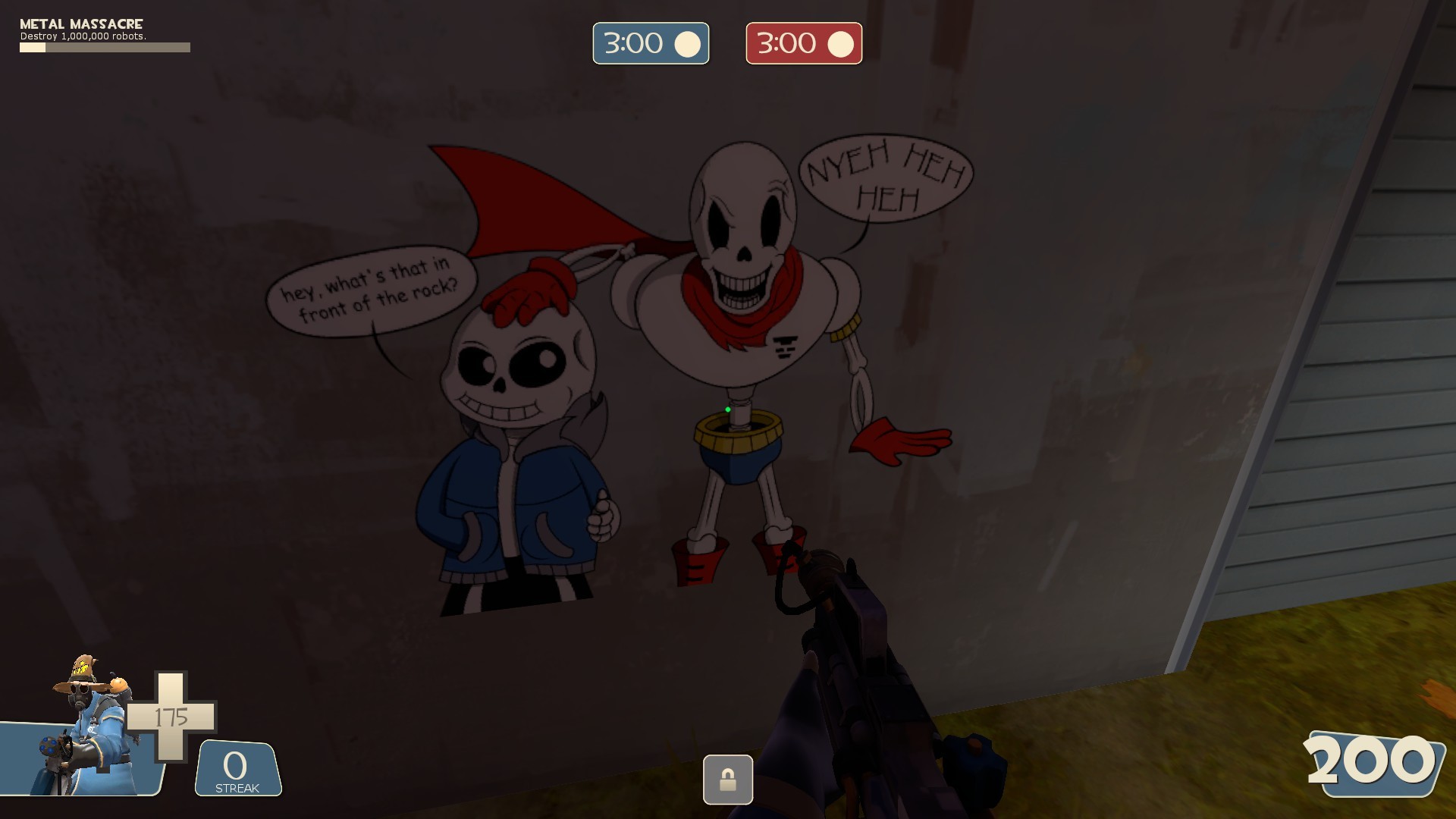 Sans and Papyrus [Team Fortress 2] [Sprays]