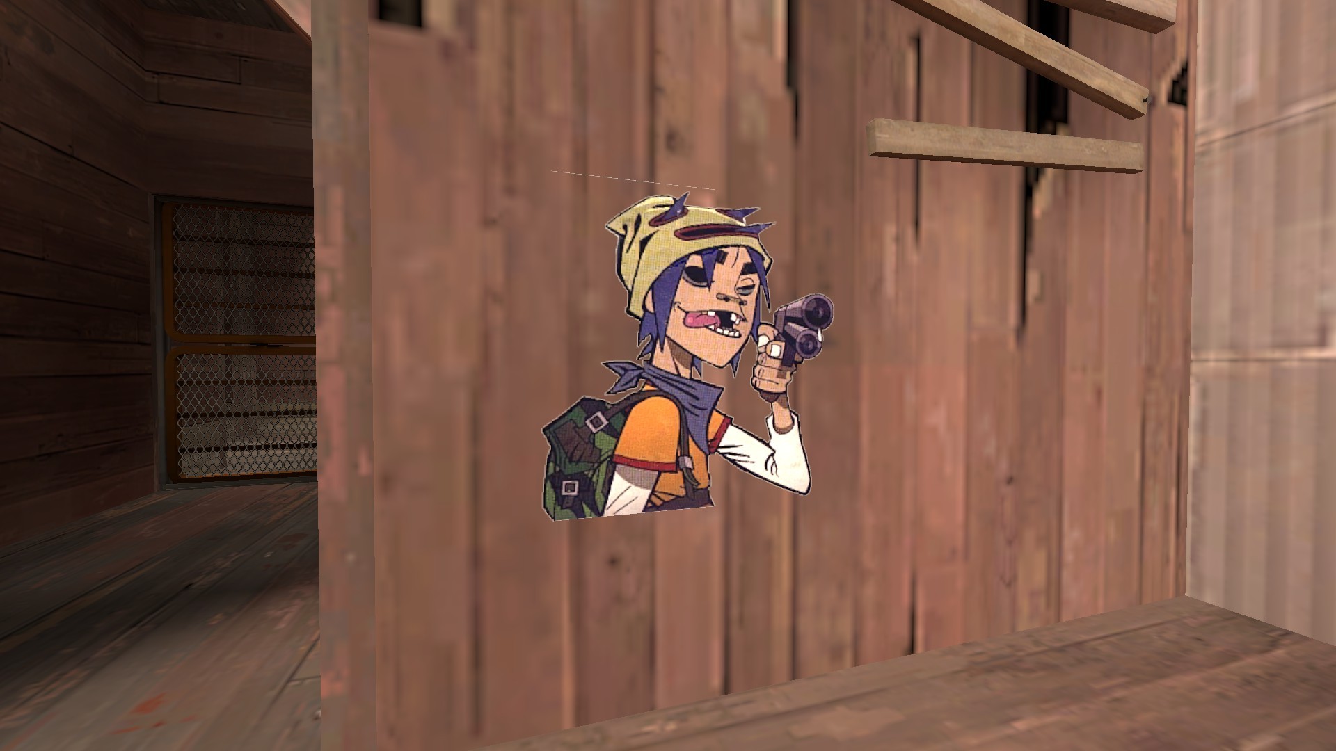 2D - Gorillaz Spray for Team Fortress 2 | TF2 Sprays