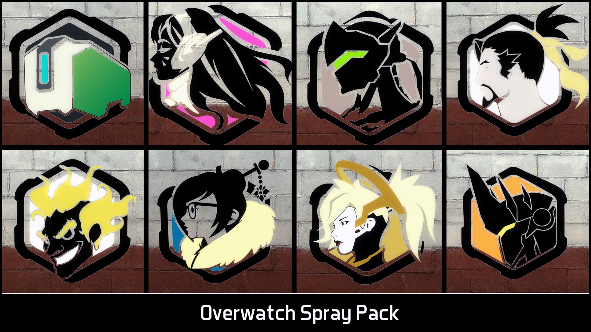 Overwatch Sprays Pack [GameBanana] [Sprays]