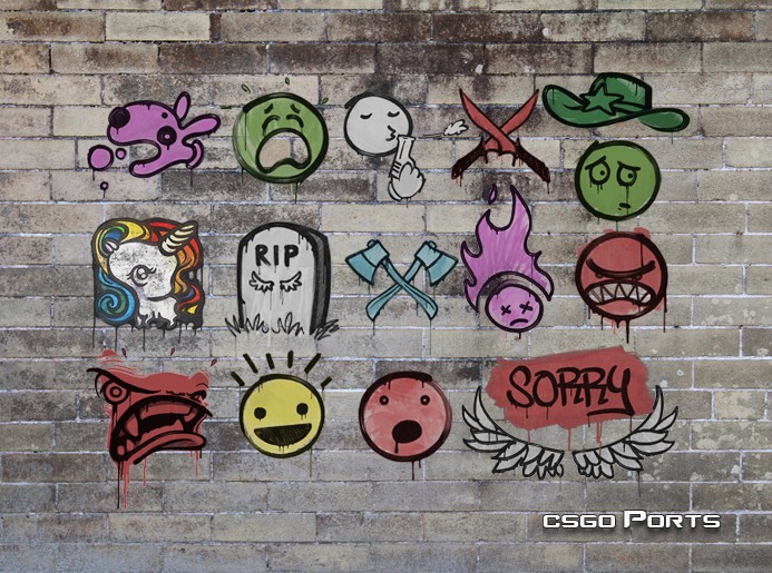 CS:GO Graffiti (Batch 1) Spray for Counter-Strike 1.6 | CS1.6 Sprays