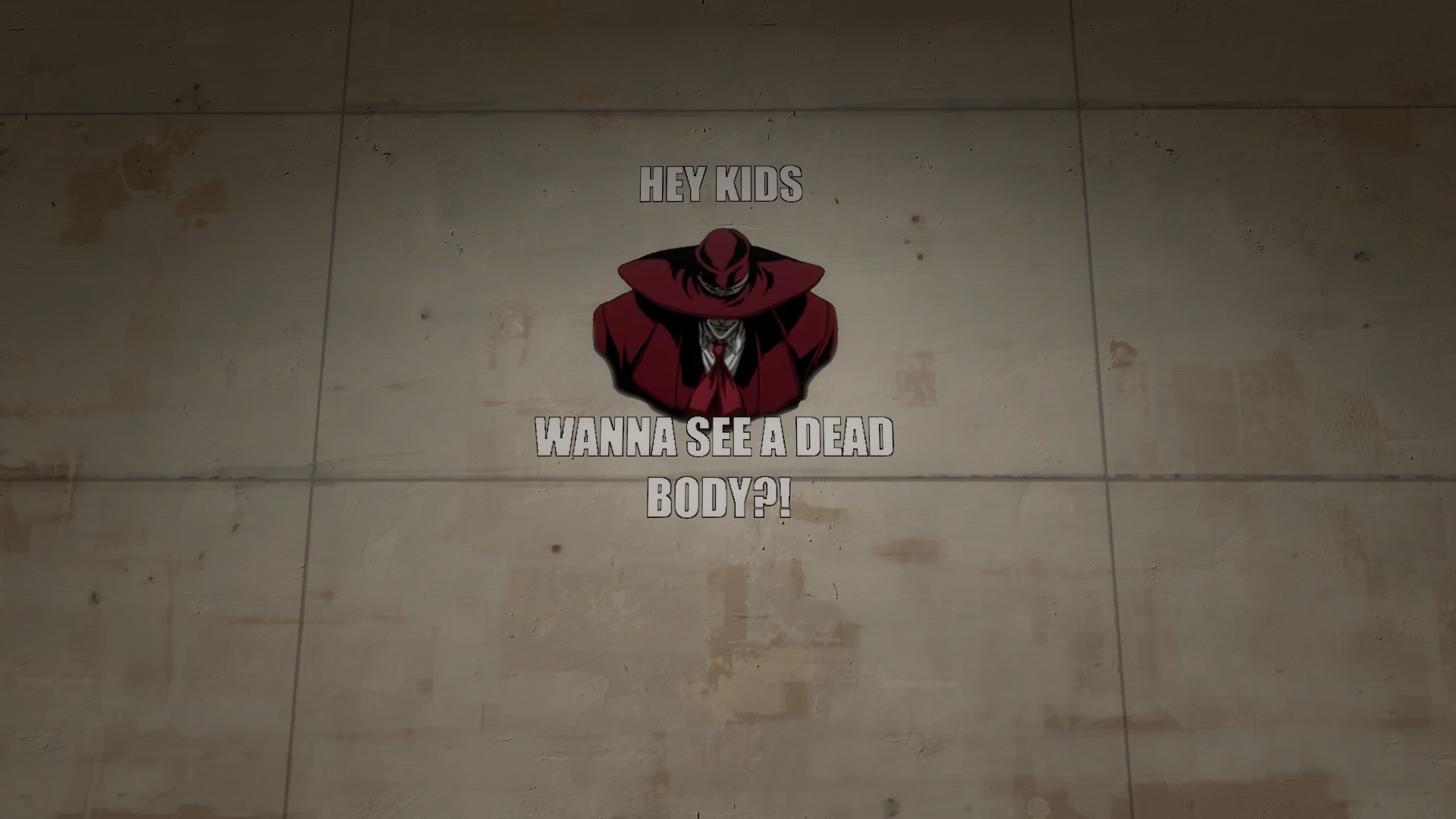 Hellsing Ult. Abridged Alucard Spray [Team Fortress 2] [Sprays]