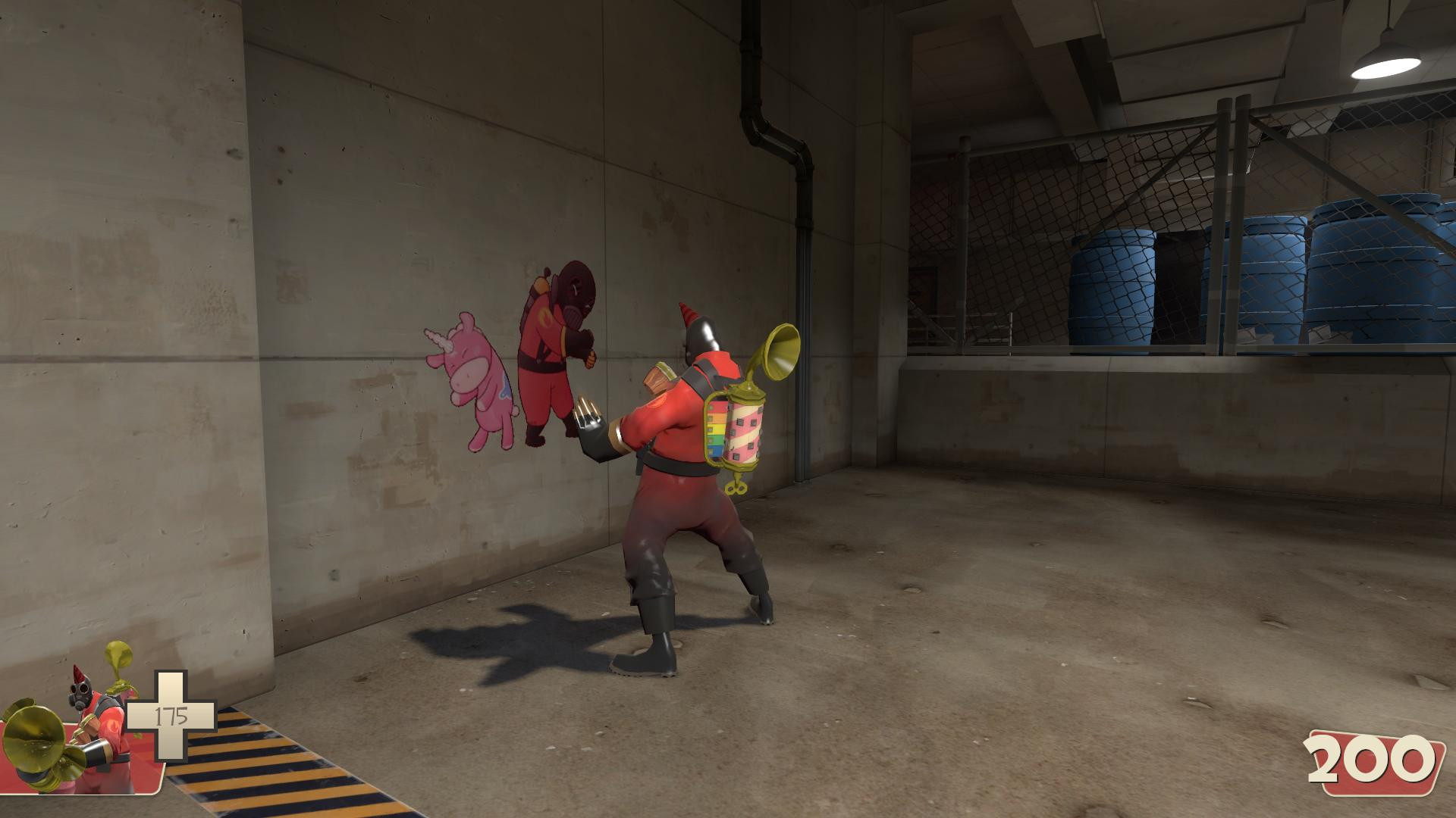 Pyro's dance party Spray for Team Fortress 2 | TF2 Sprays