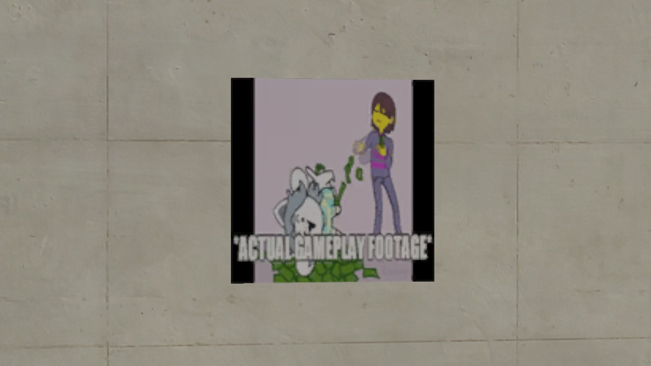 Temmie Wants the Money Spray for Team Fortress 2 | TF2 Sprays