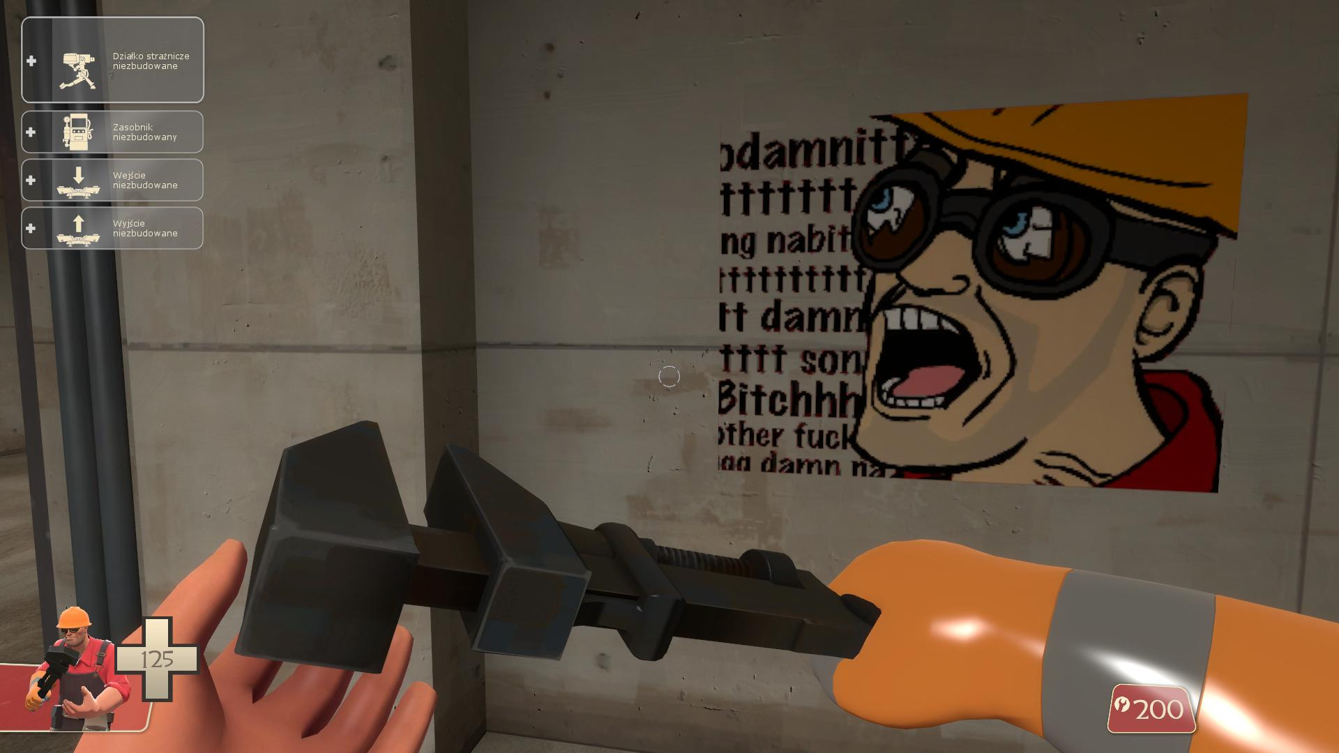 Angry engie [Team Fortress 2] [Sprays]