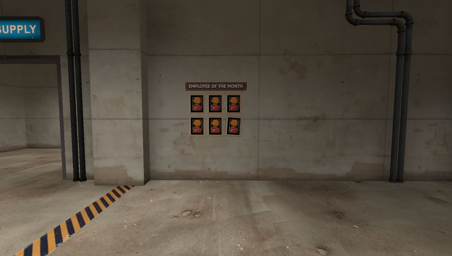 Employee Of The Month (But Fading!) Spray for Team Fortress 2 | TF2 Sprays