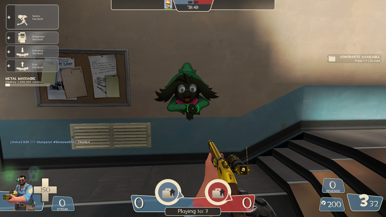 Fluffy Boy Ralsei Spray for Team Fortress 2 | TF2 Sprays