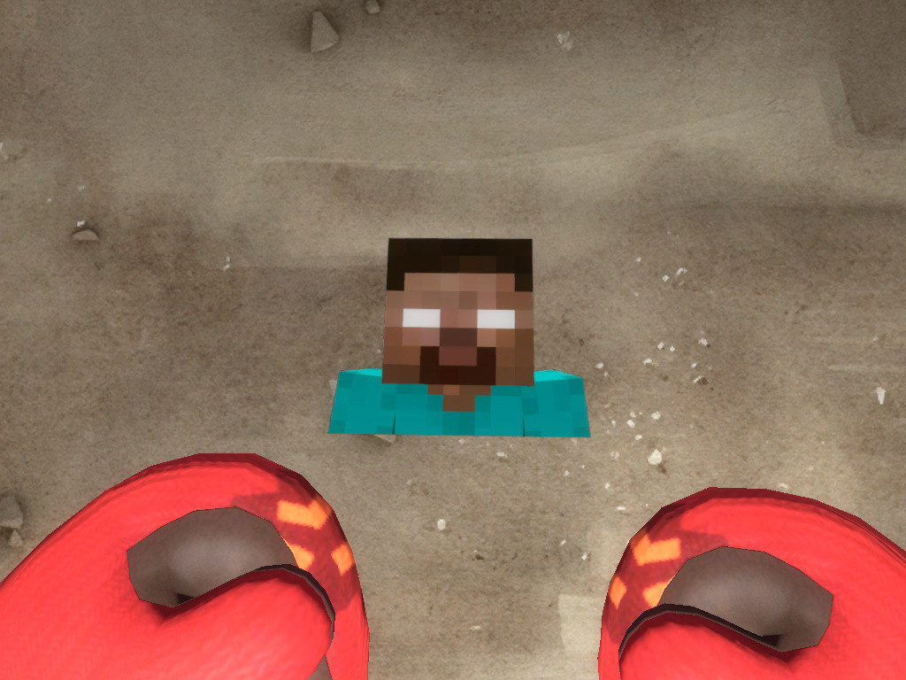 Two Very Spooky Halloween Herobrine Sprays Spray for Team Fortress 2 ...