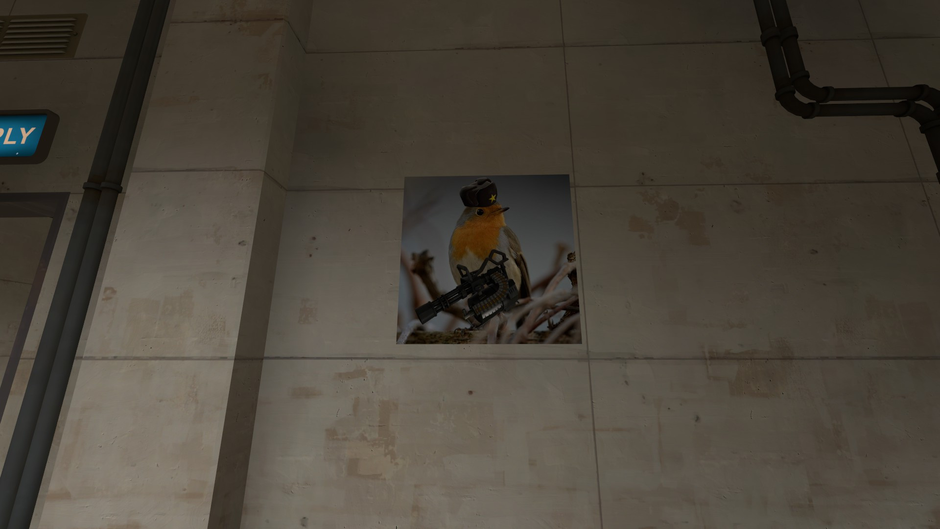 Heavy Robin Spray for Team Fortress 2 | TF2 Sprays