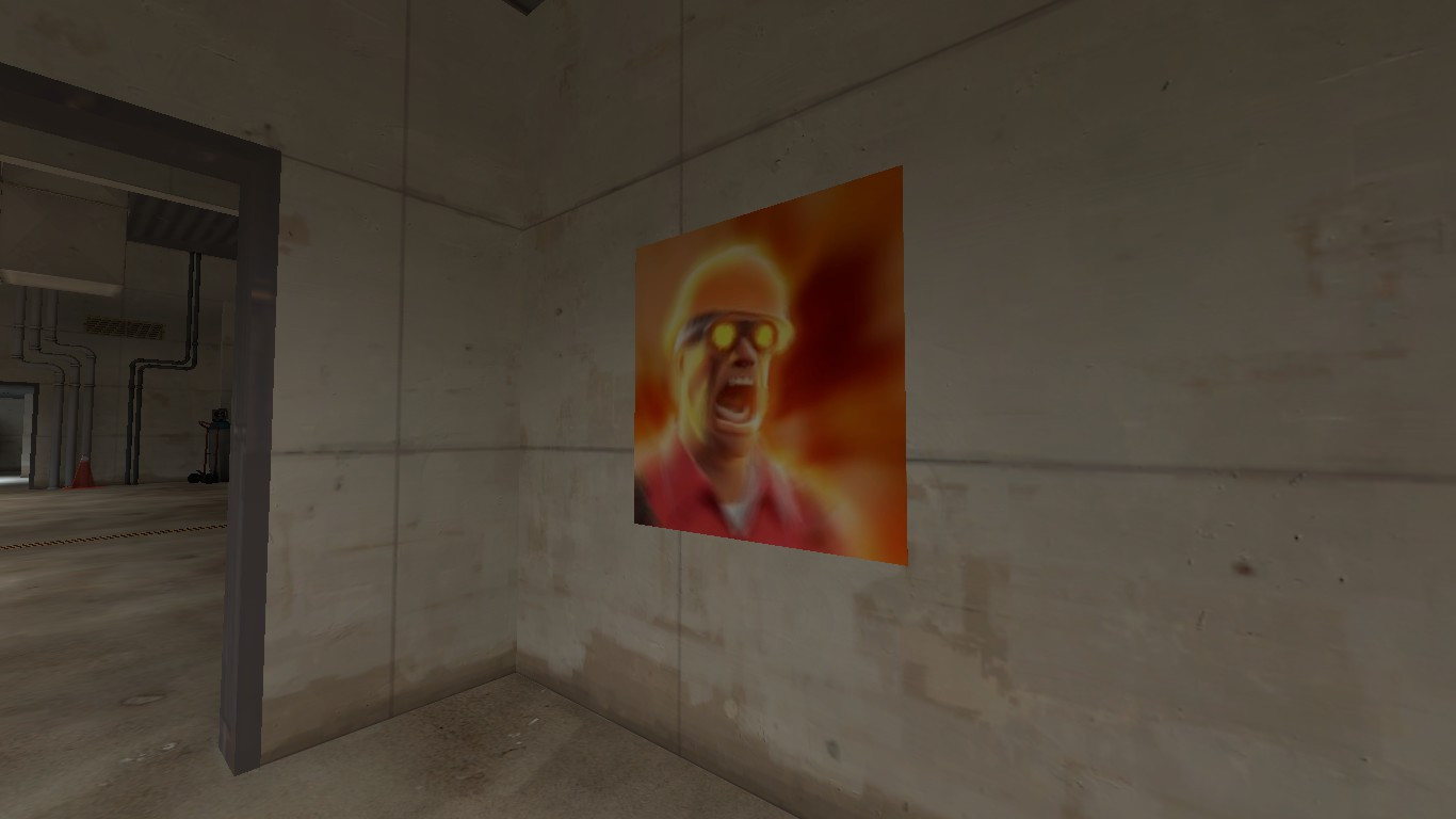 ubered engineer [Team Fortress 2] [Sprays]