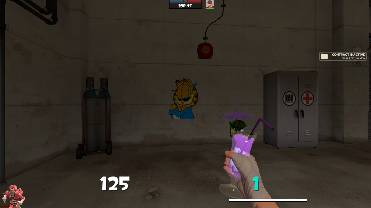 Sans Garfield Spray Spray for Team Fortress 2 | TF2 Sprays