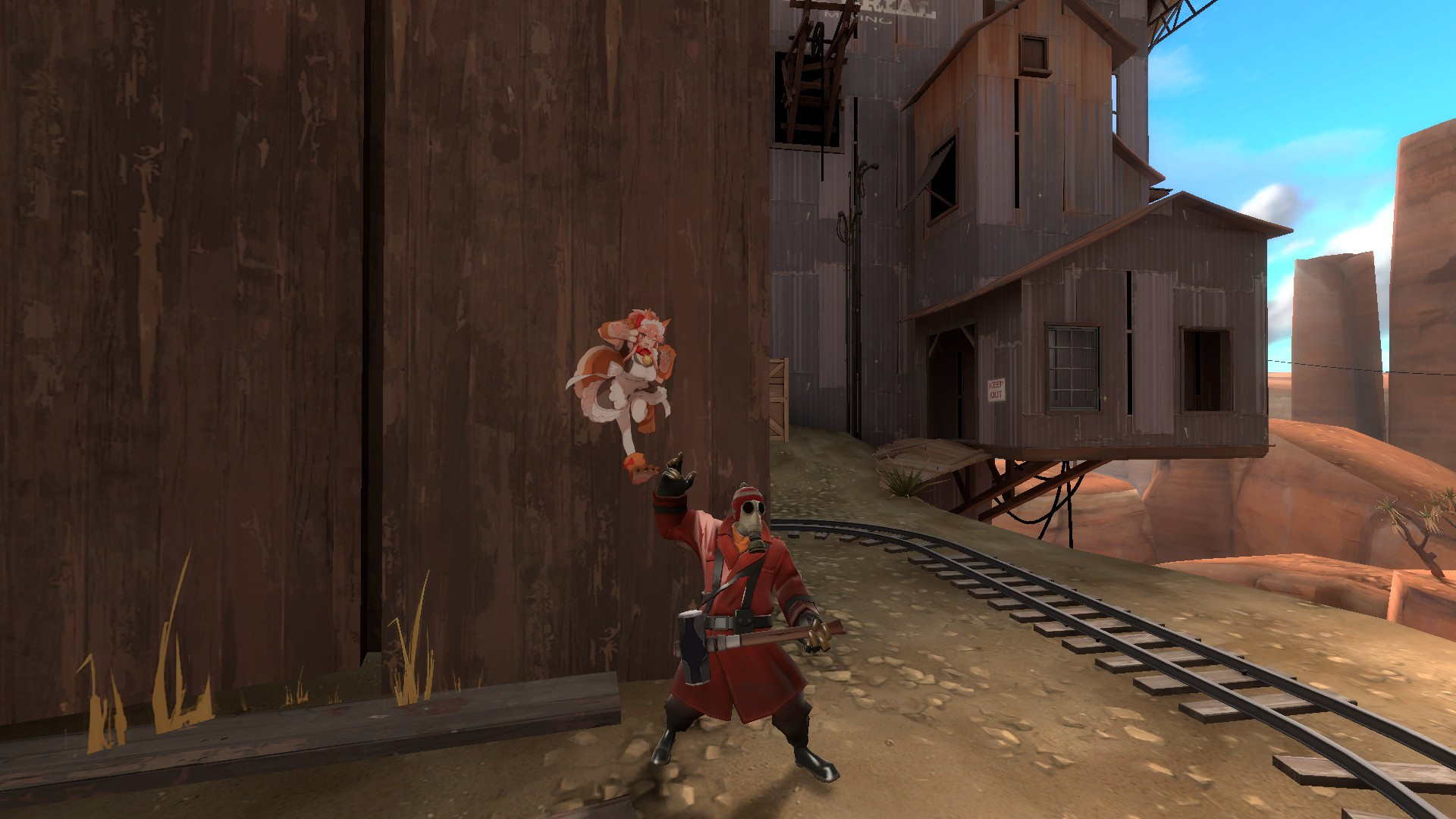 Tamamo Maid Spray for Team Fortress 2 | TF2 Sprays