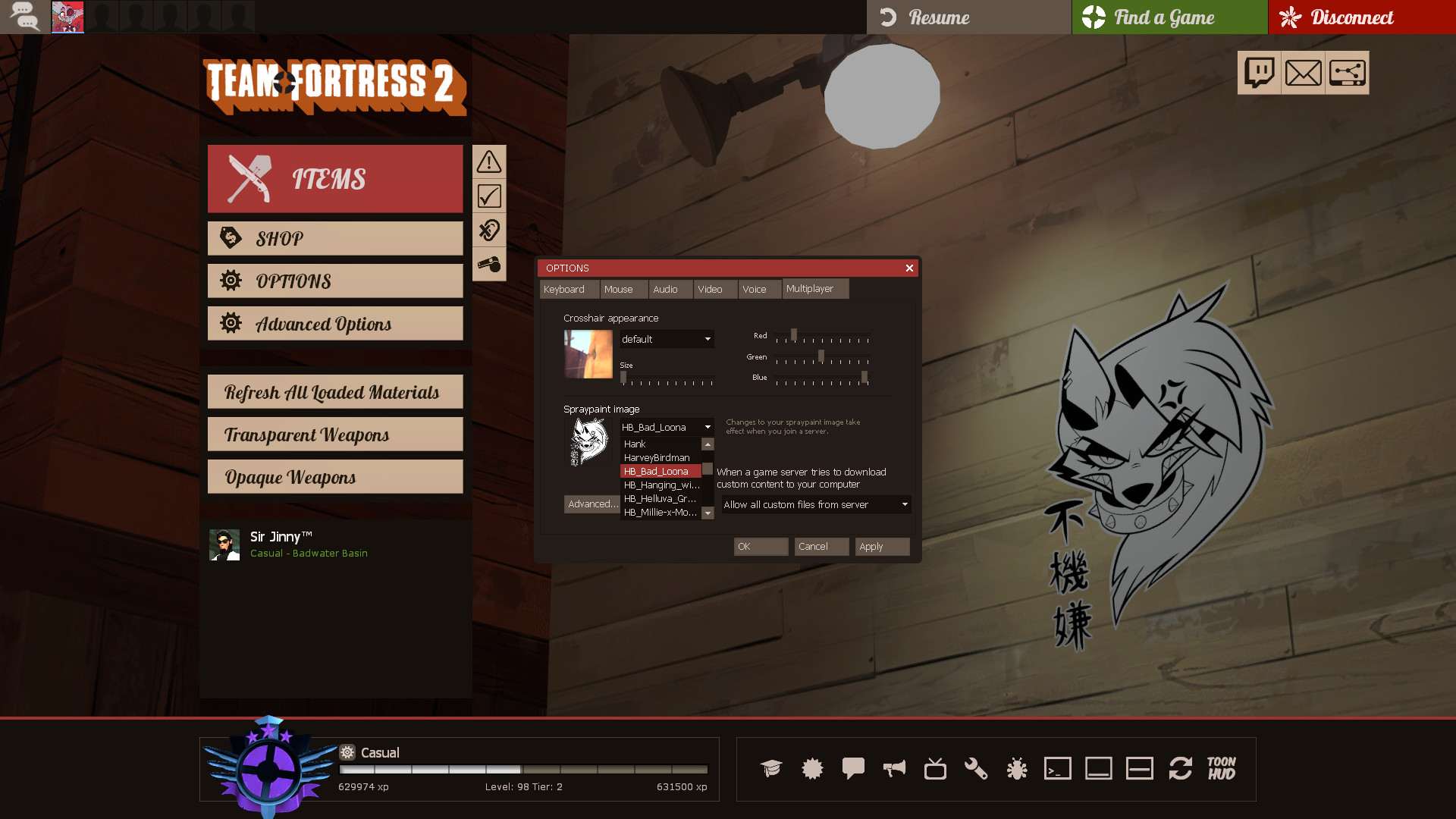 Bad Loona Spray for Team Fortress 2 | TF2 Sprays