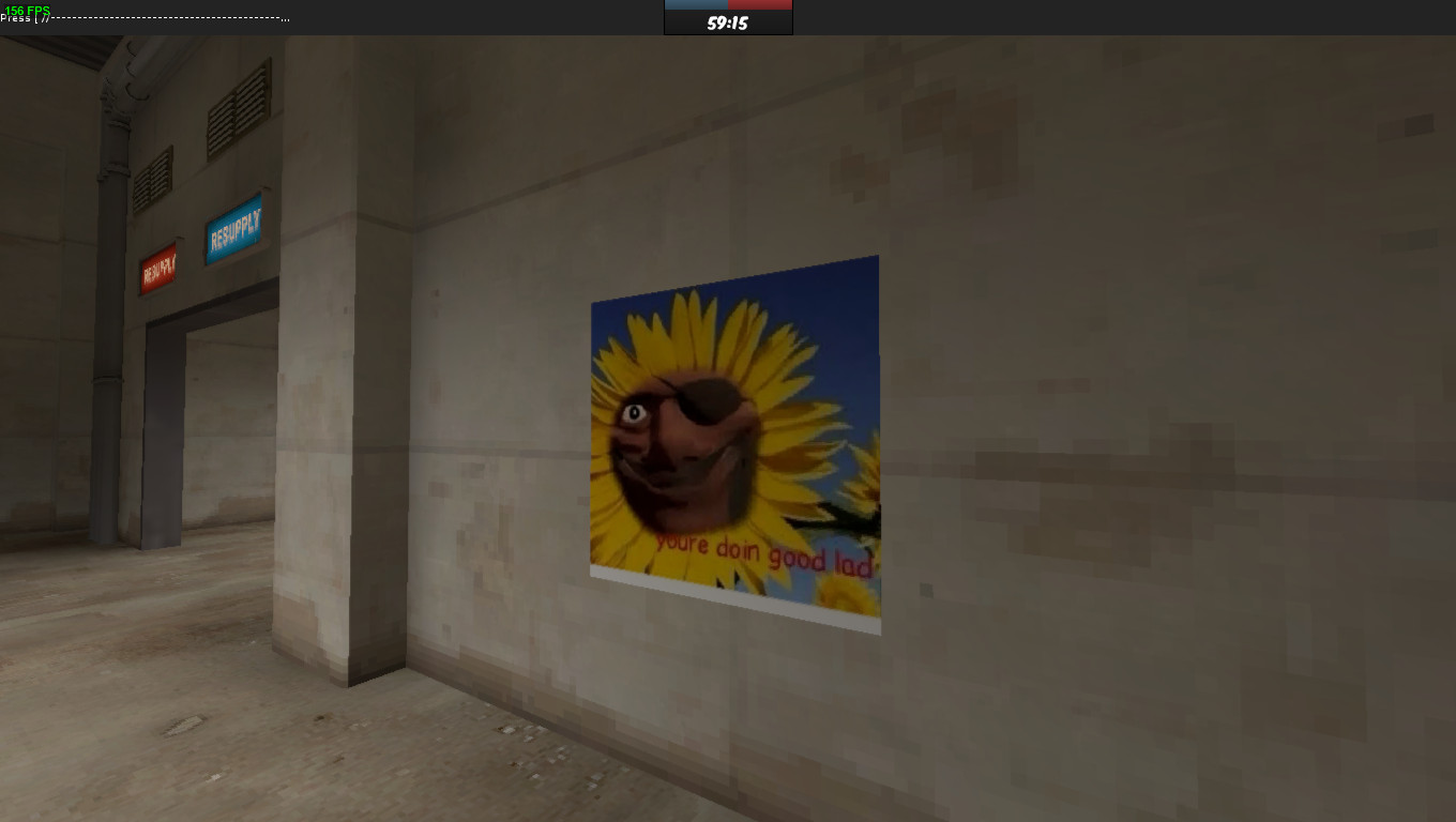 you're doin good lad :) Spray for Team Fortress 2 | TF2 Sprays