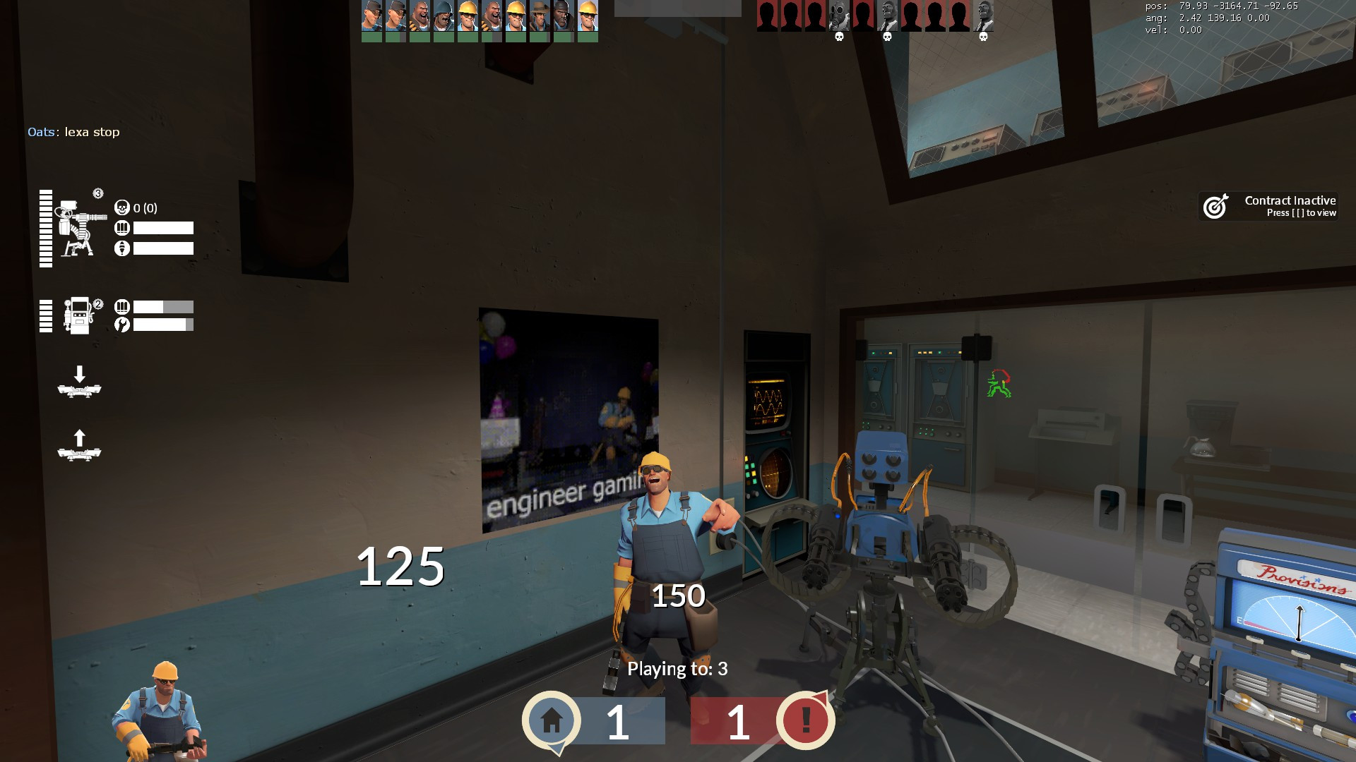 engineer gaming [Team Fortress 2] [Sprays]