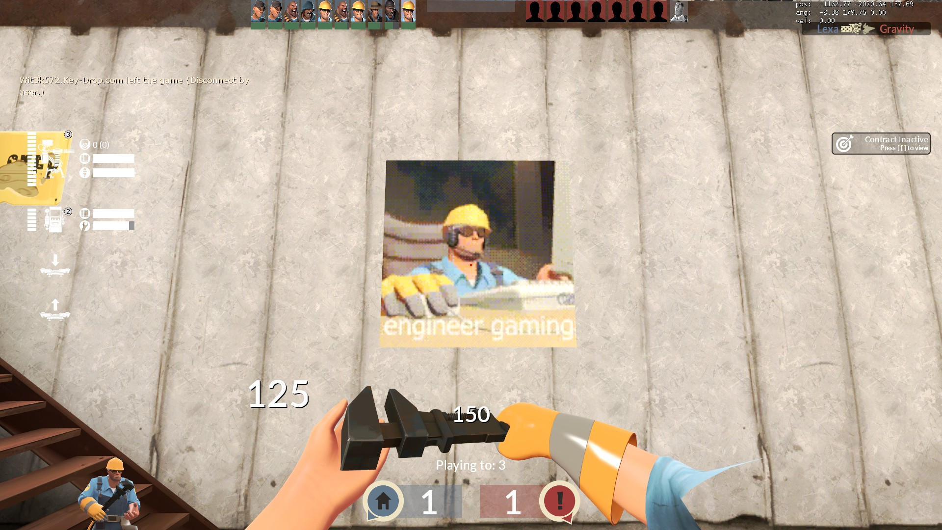 engineer gaming [Team Fortress 2] [Sprays]