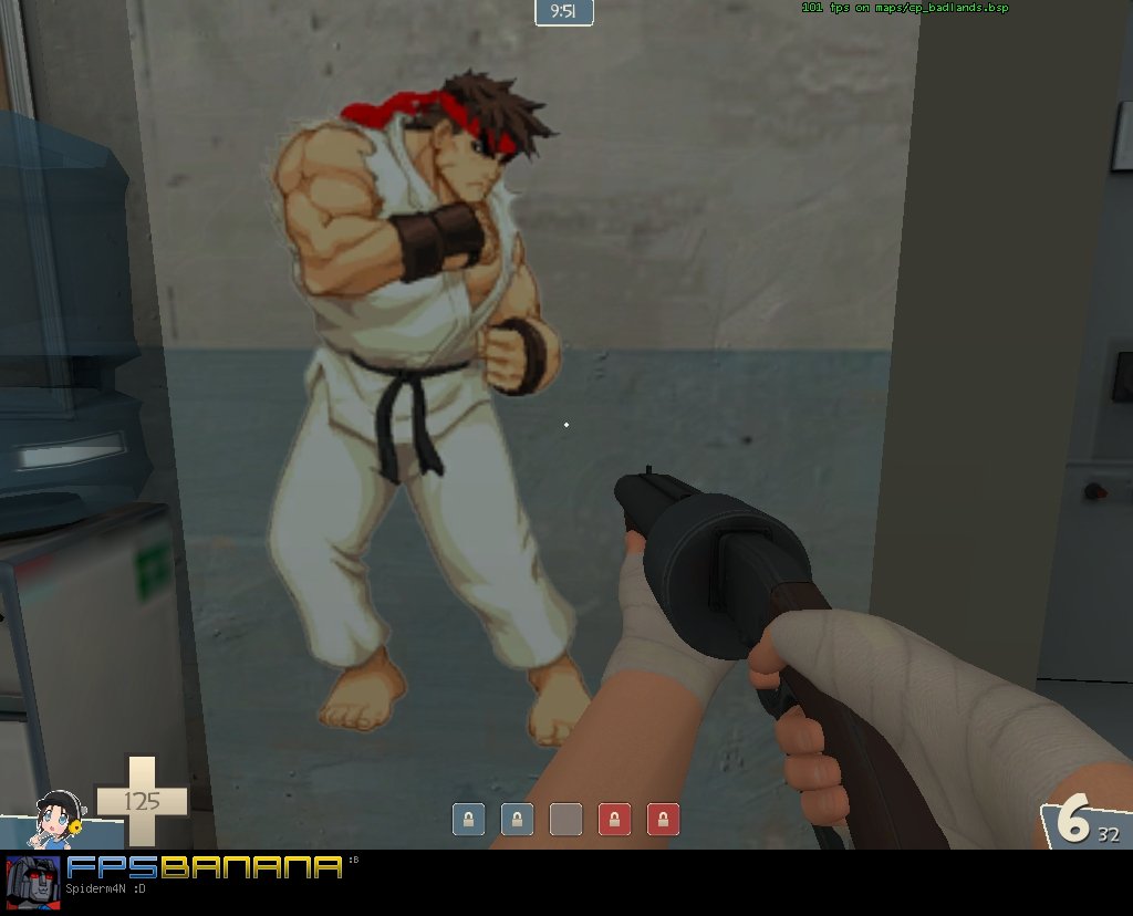 Ryu Animated [GameBanana] [Sprays]