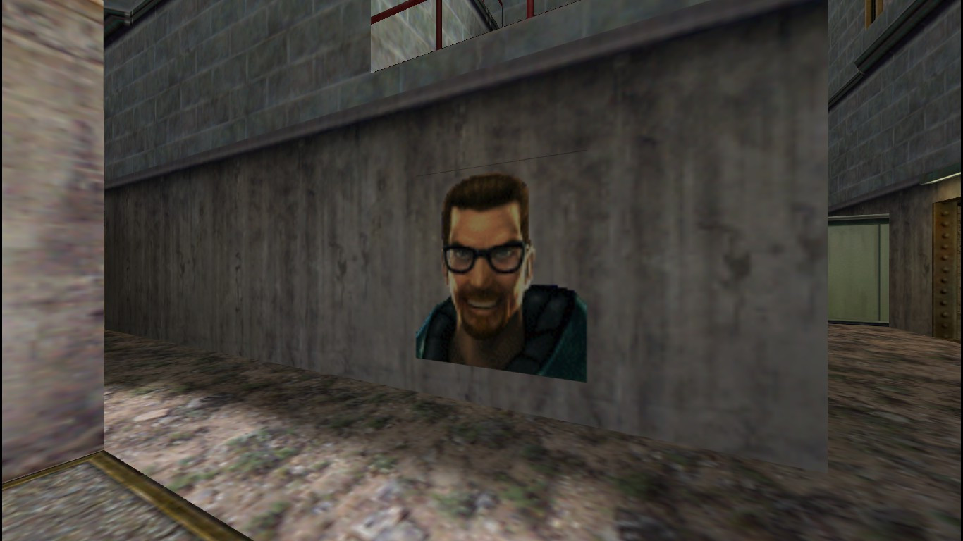Gordon Freeman With Real Teeth - HL Edition Spray for Half-Life | HL Sprays