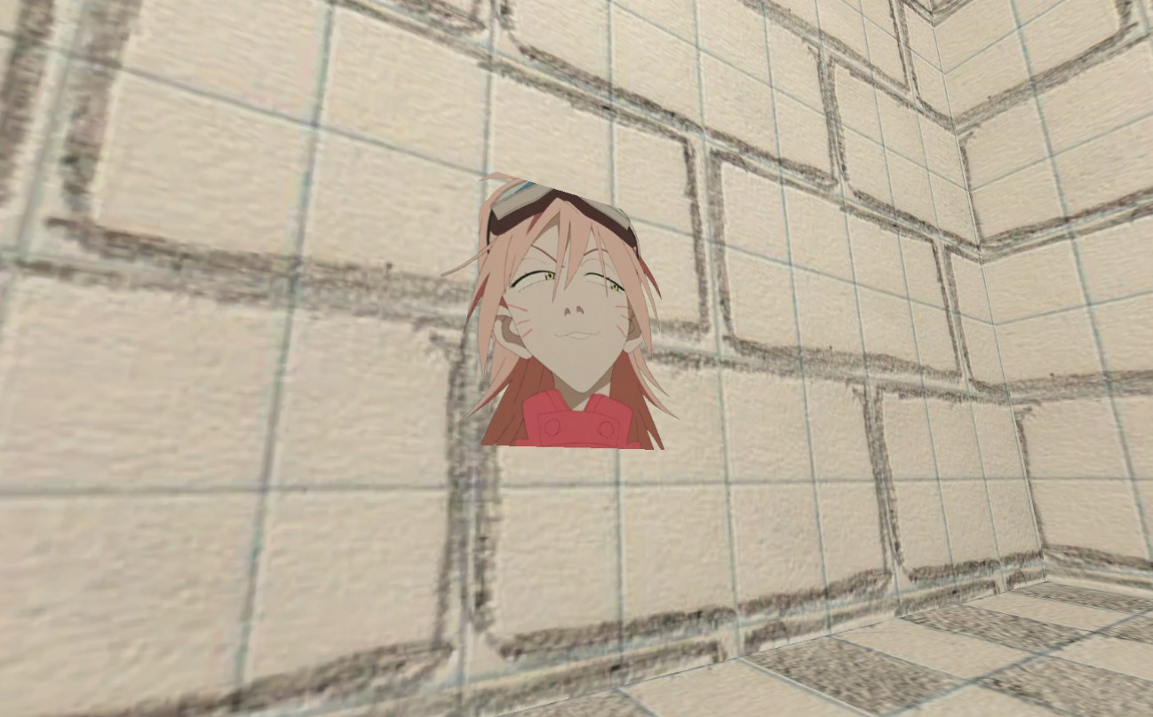 Haruhara smug [Team Fortress 2] [Sprays]