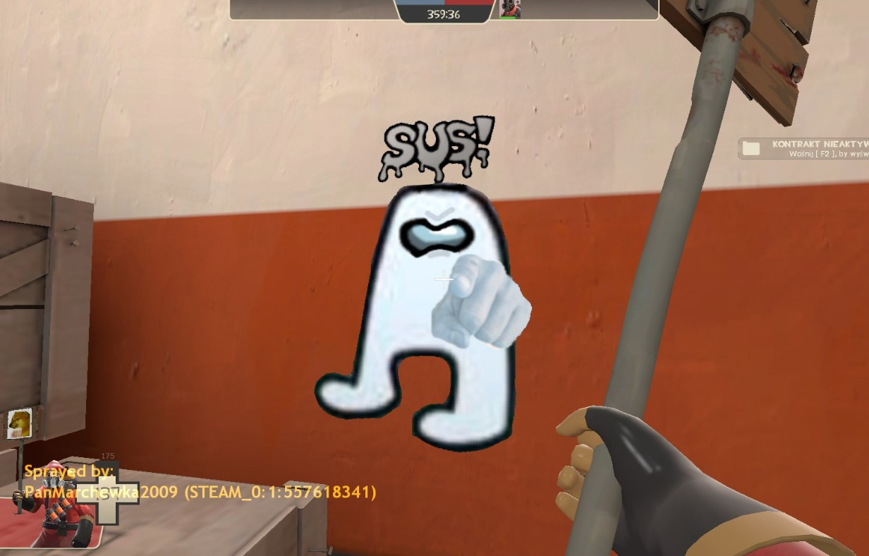AMOGUS SAYS SUS! [Team Fortress 2] [Sprays]
