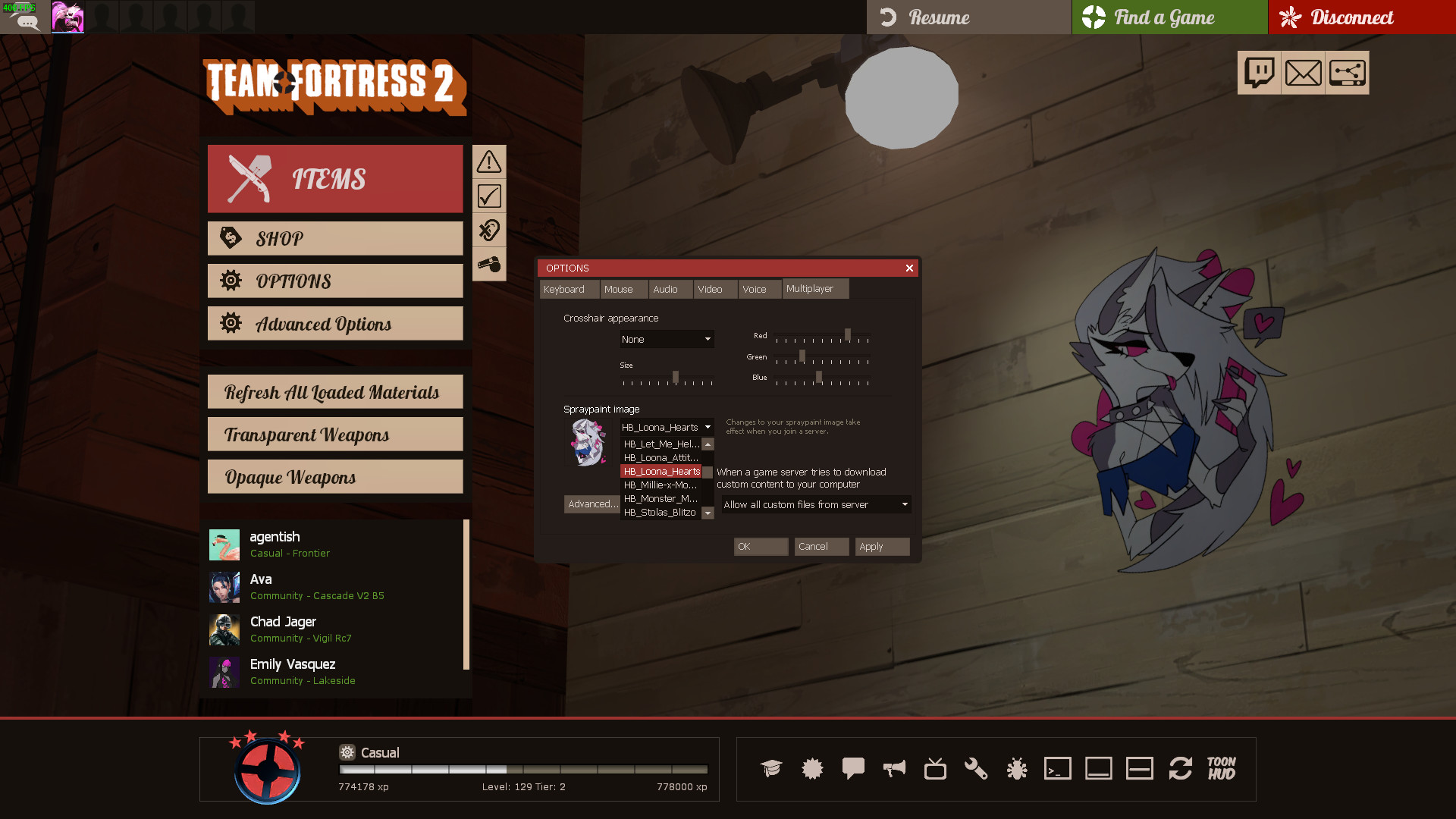 Loona Spray for Team Fortress 2 | TF2 Sprays