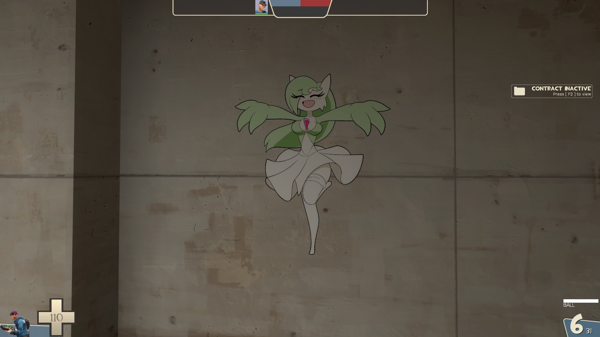 The Dangers Of Hugging A Gardevoir Spray for Team Fortress 2 | TF2 Sprays