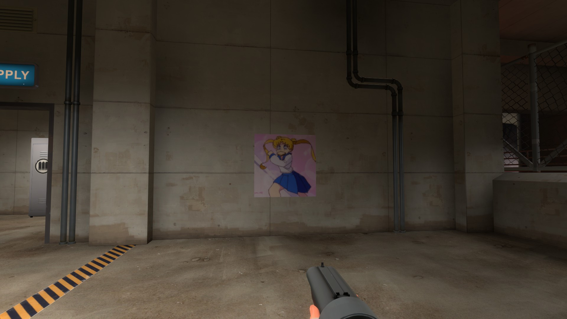 Sailor Moon running Spray for Team Fortress 2 | TF2 Sprays