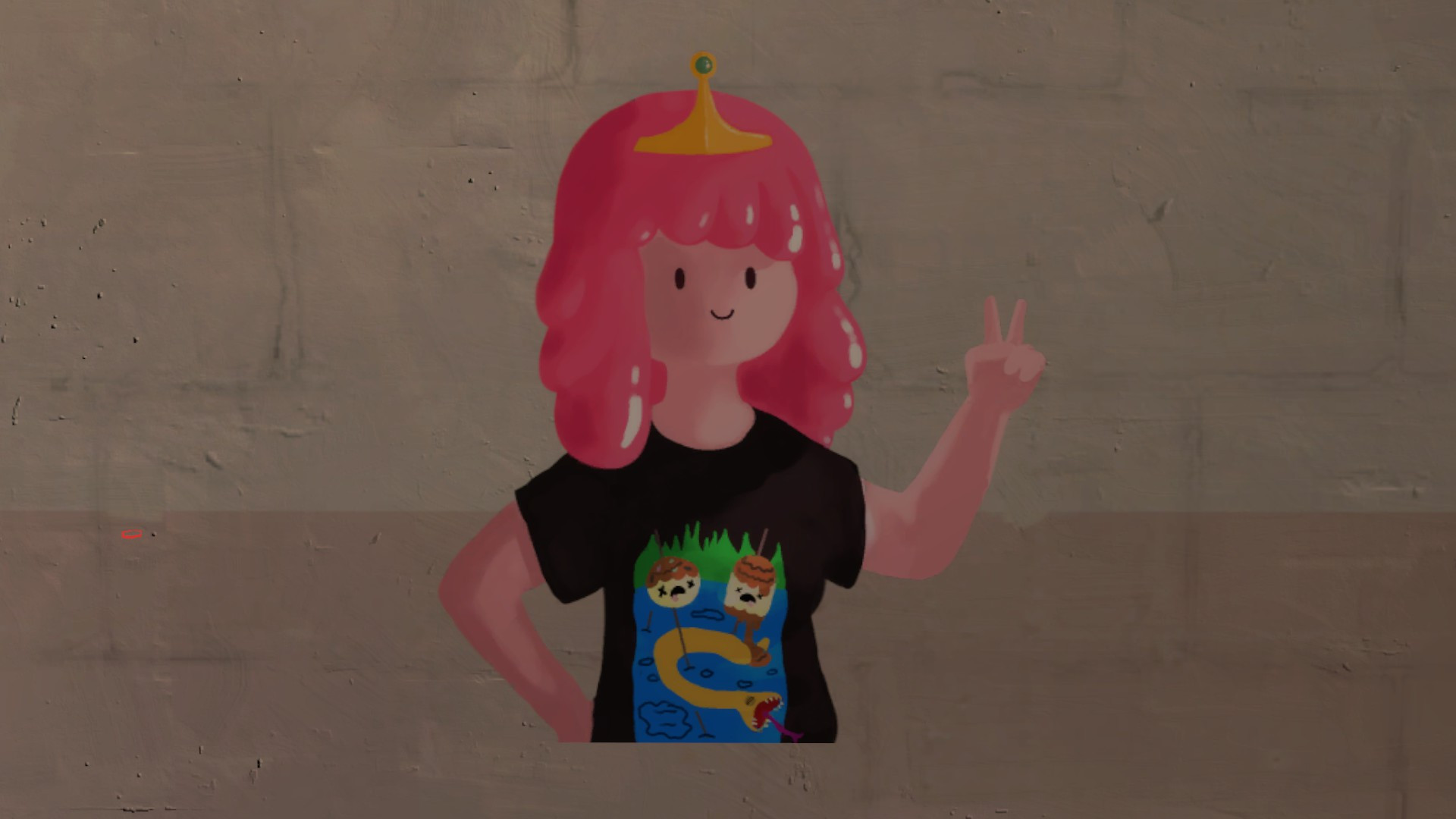 Princess Bubblegum Peace Spray for Team Fortress 2 | TF2 Sprays