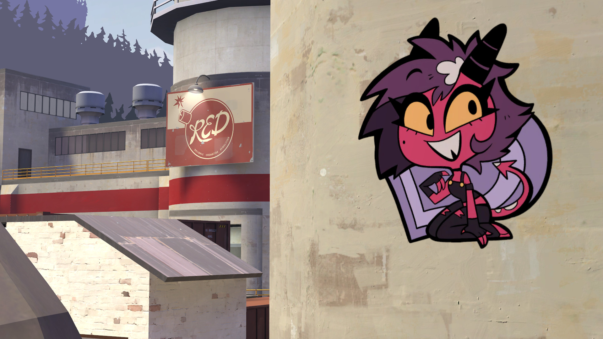 Helluva Boss Chibi Pin Collection [Team Fortress 2] [Sprays]